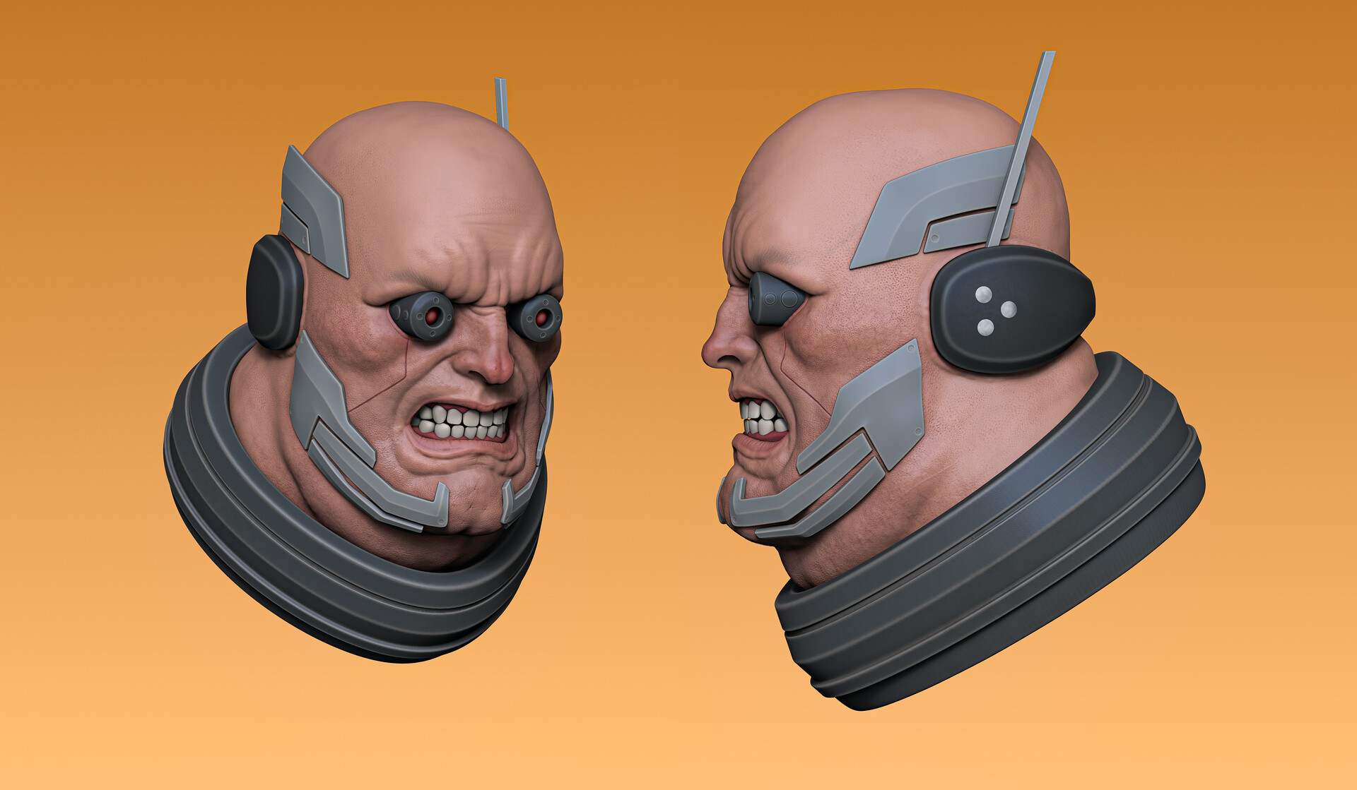 ArtStation - Cyber Guy