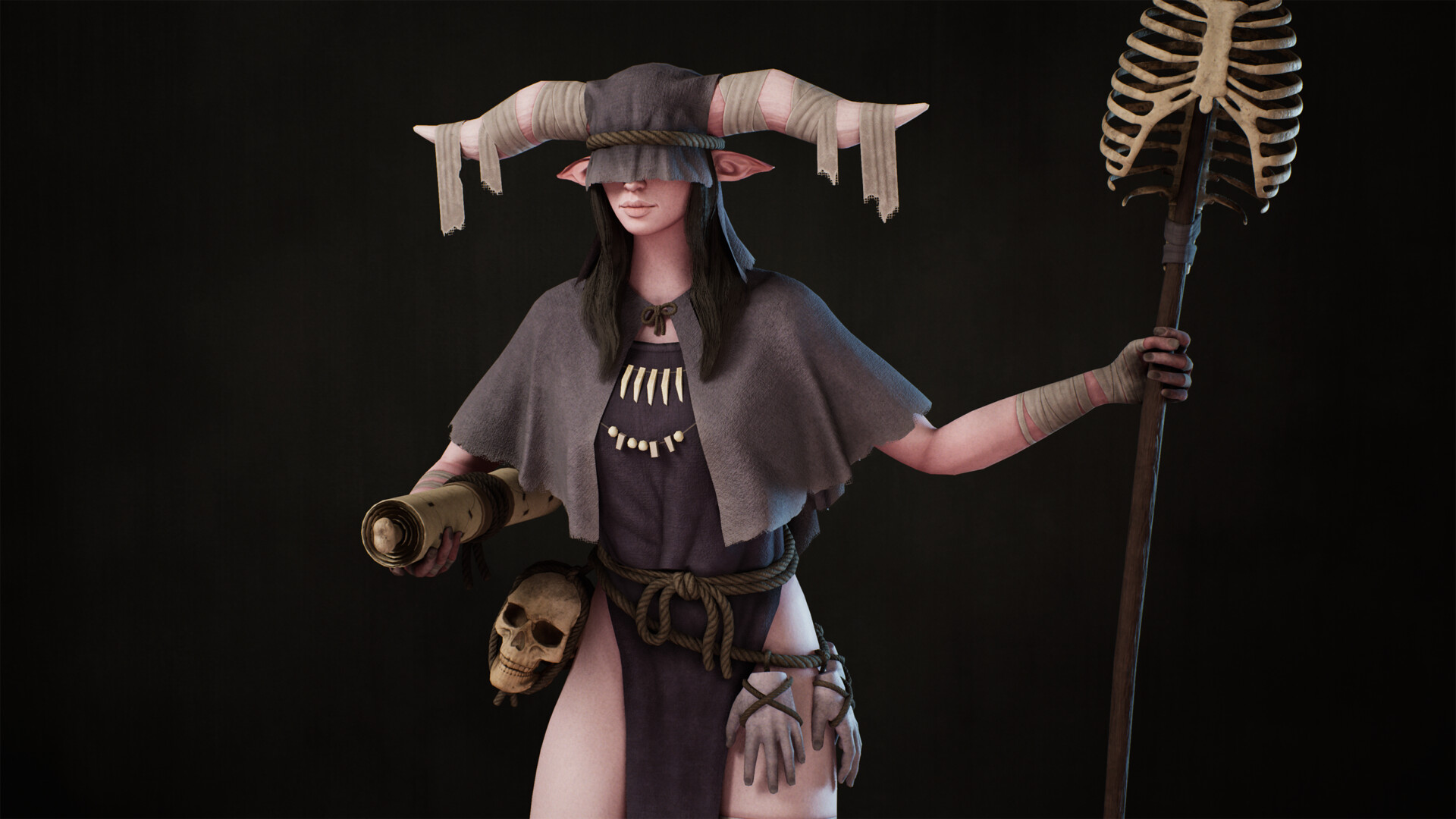 ArtStation - Creature - Tiefling