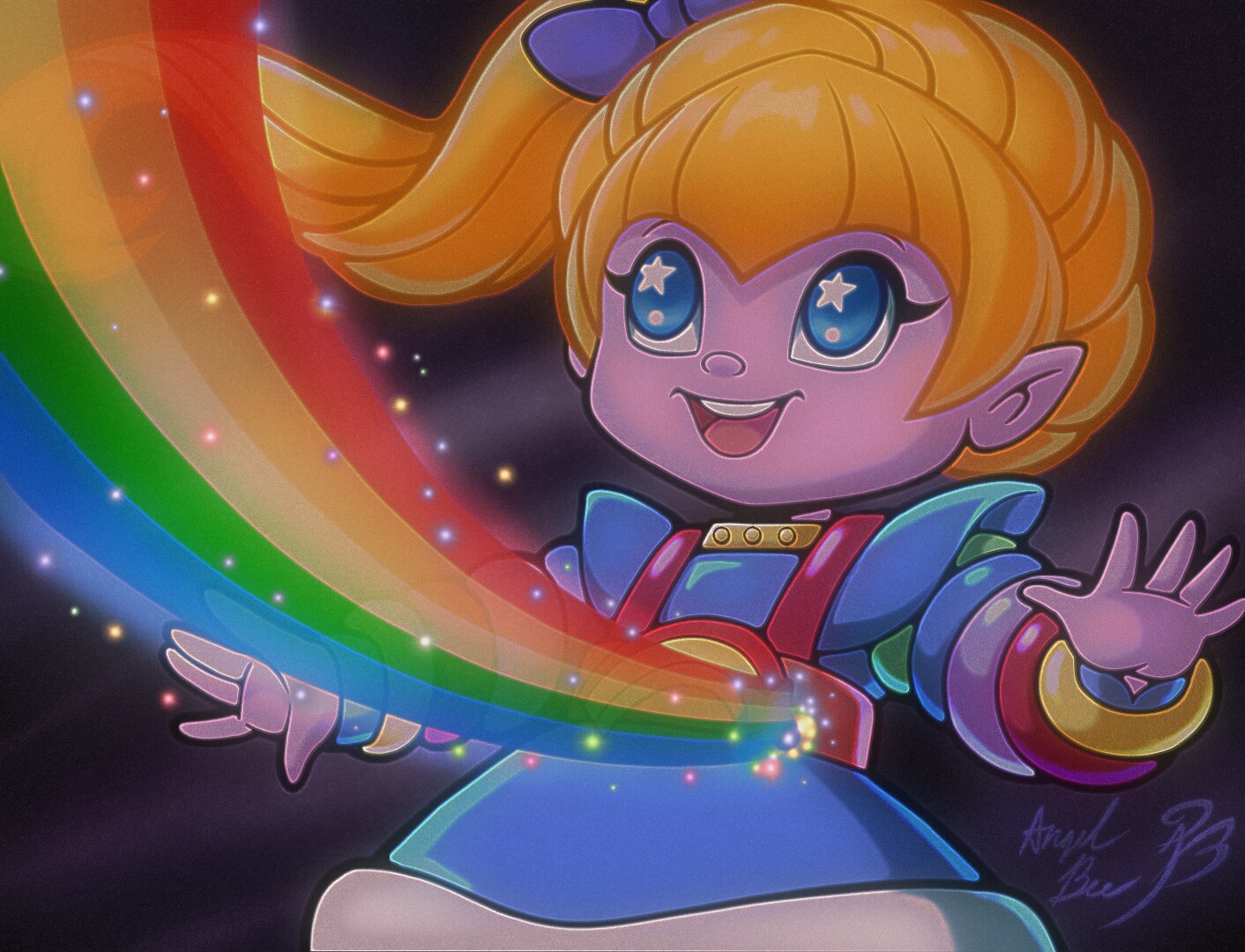 Angel B. - Rainbow Brite - Fan Reboot/Redraw Concept