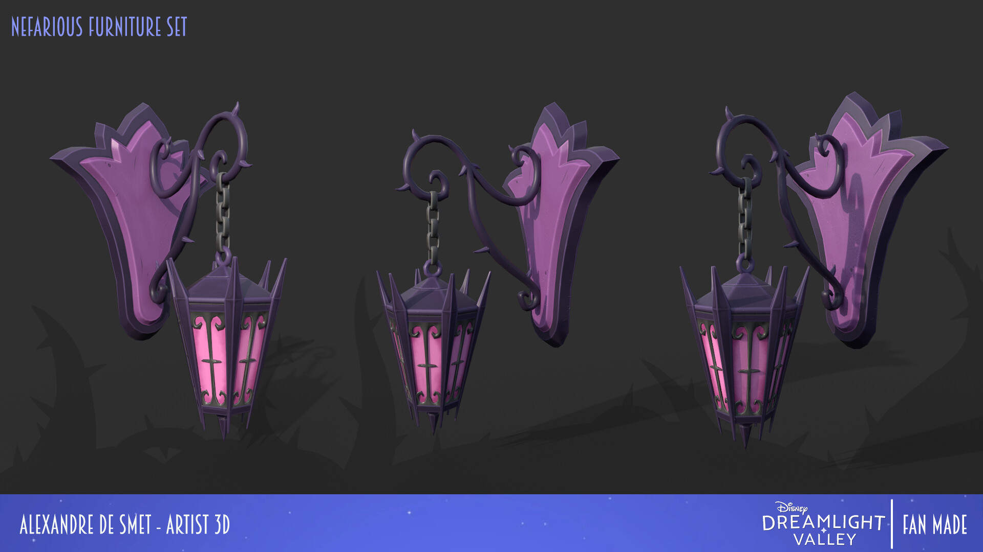 Alexandre de Smet - Props Disney Dreamlight Valley - Fan Made