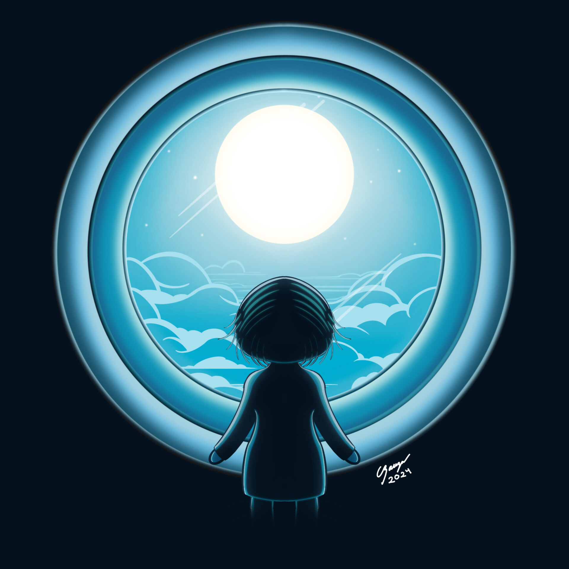 ArtStation - Moon Window