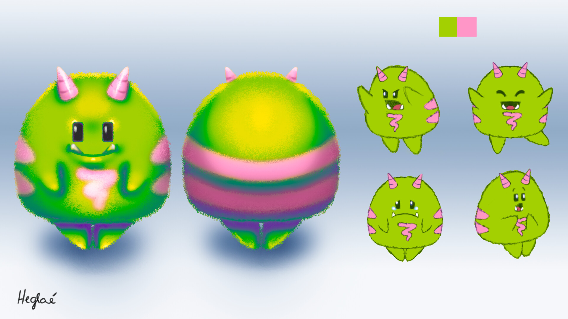 ArtStation - Robbie the Boogeyman