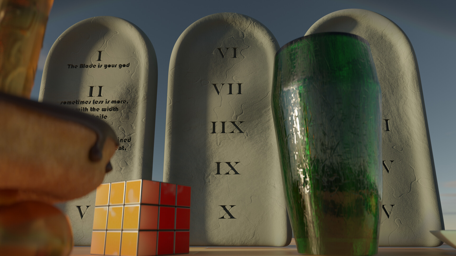 ArtStation - Ten Commandments For Today