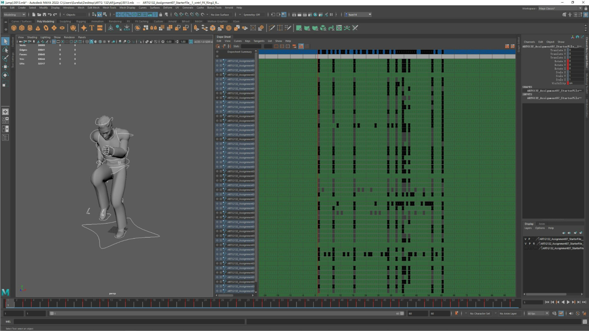 Eureka Thurston - Maya Character Rigging & Animation