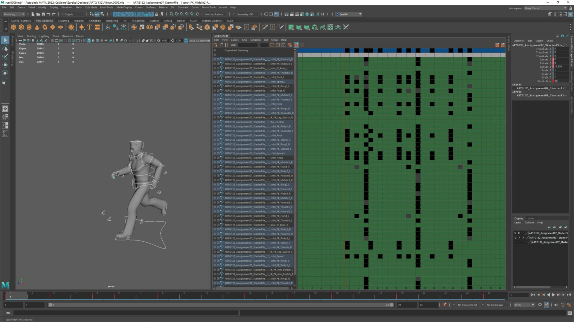Eureka Thurston - Maya Character Rigging & Animation