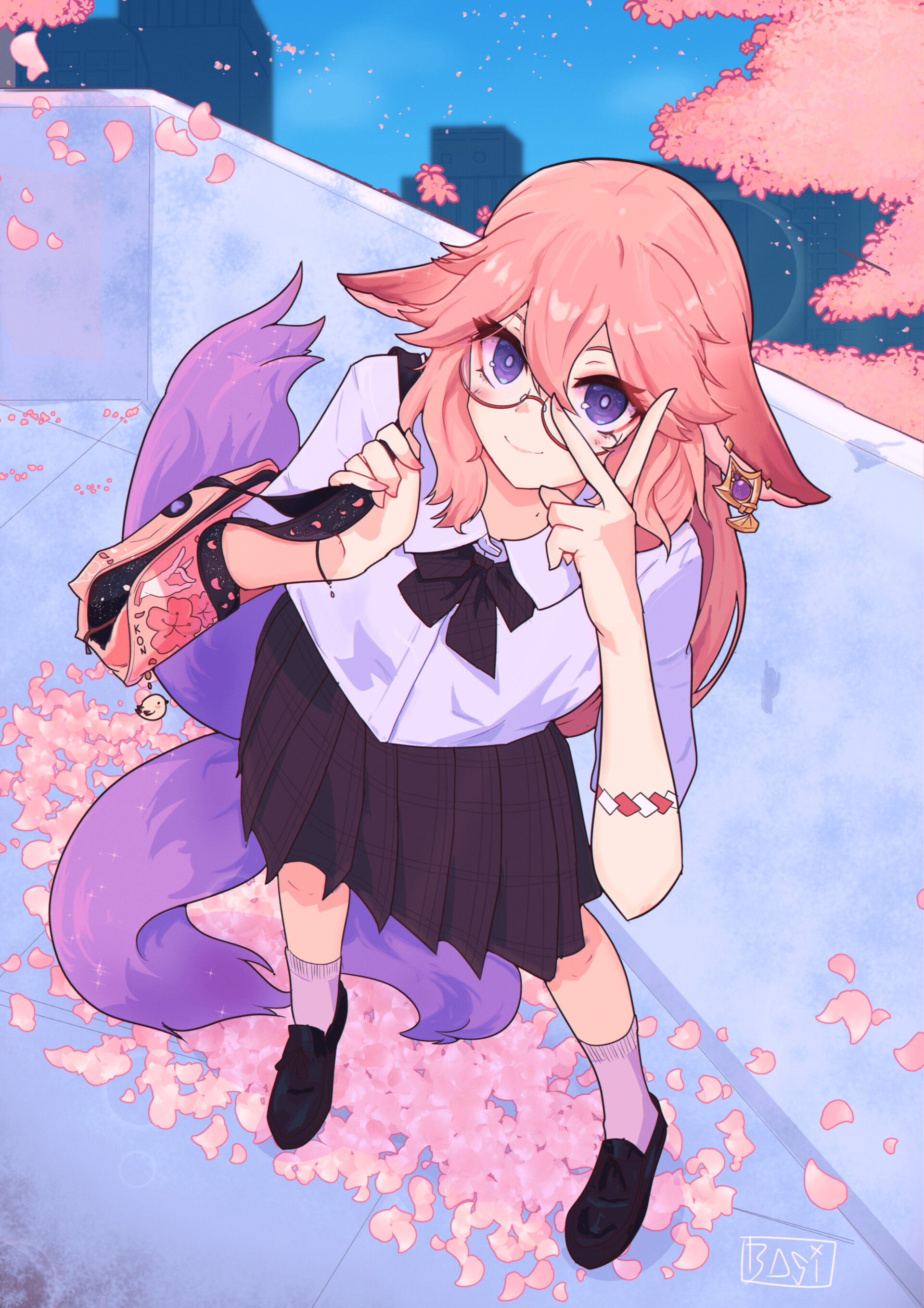 ArtStation - Yae Miko - Genshin Impact