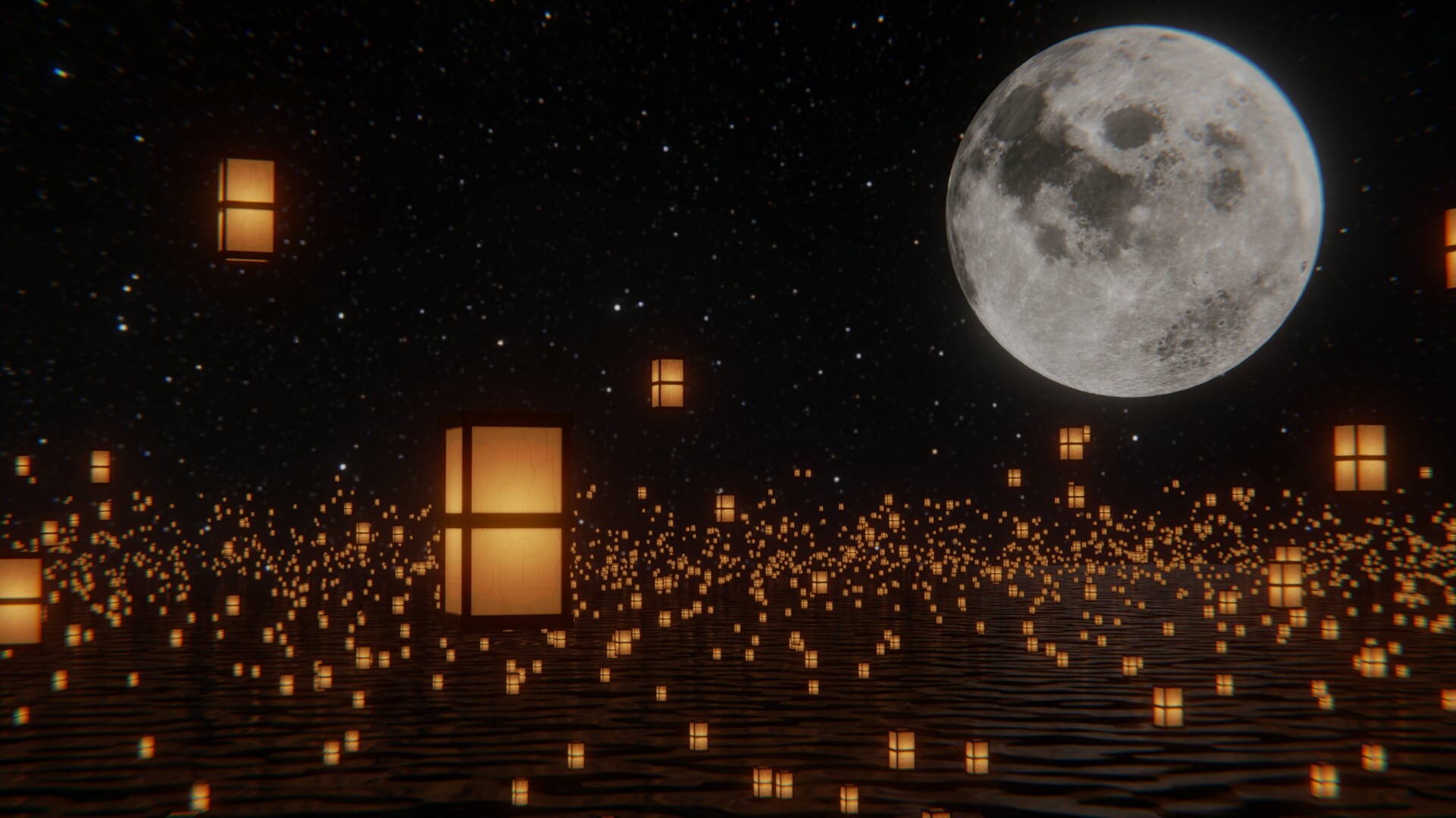 ArtStation - Lantern Fest