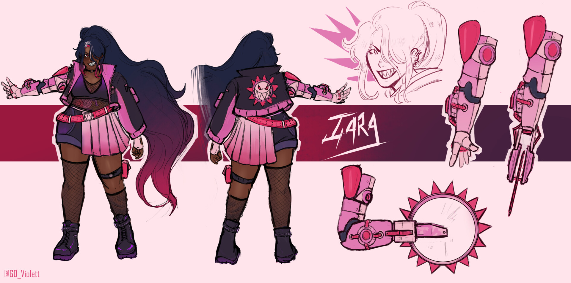 ArtStation - Character Design - IARA (Study)