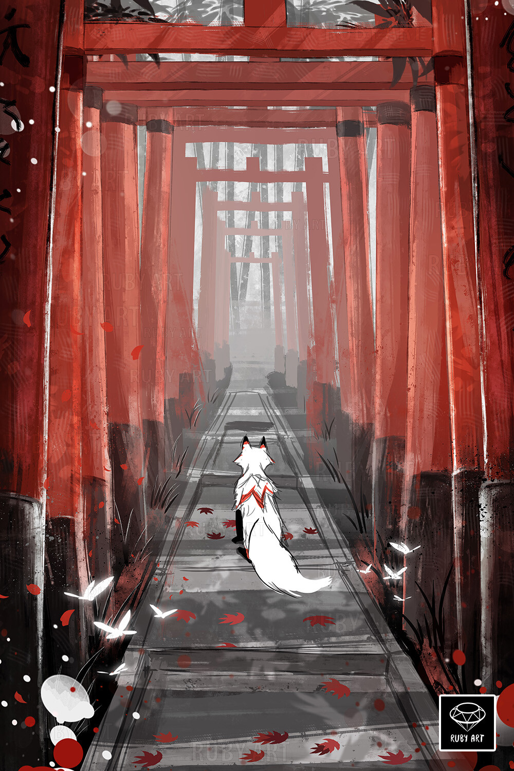 Ruby Art - Fushimi Inari - Japan Collection