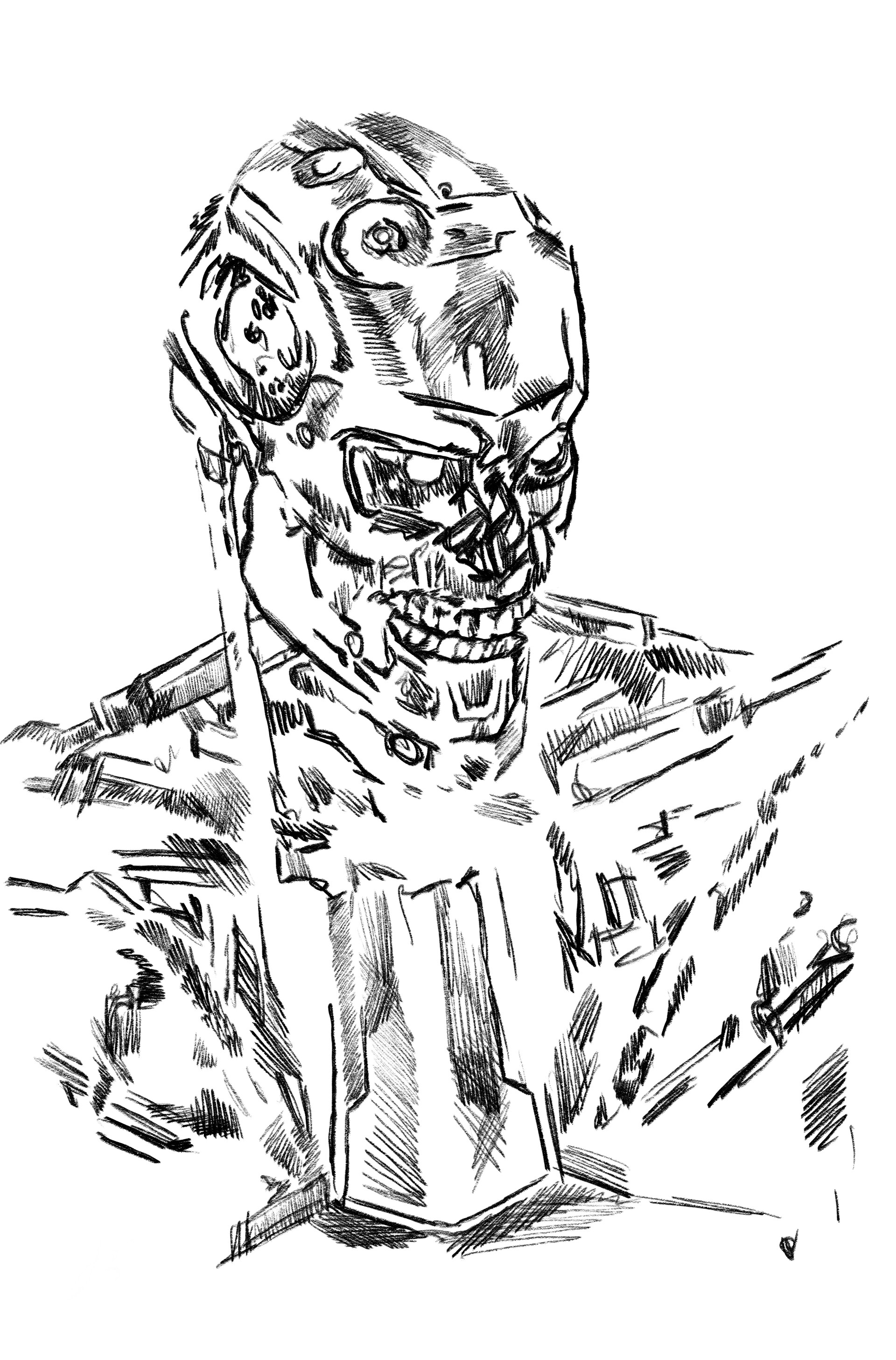 terminator coloring pages