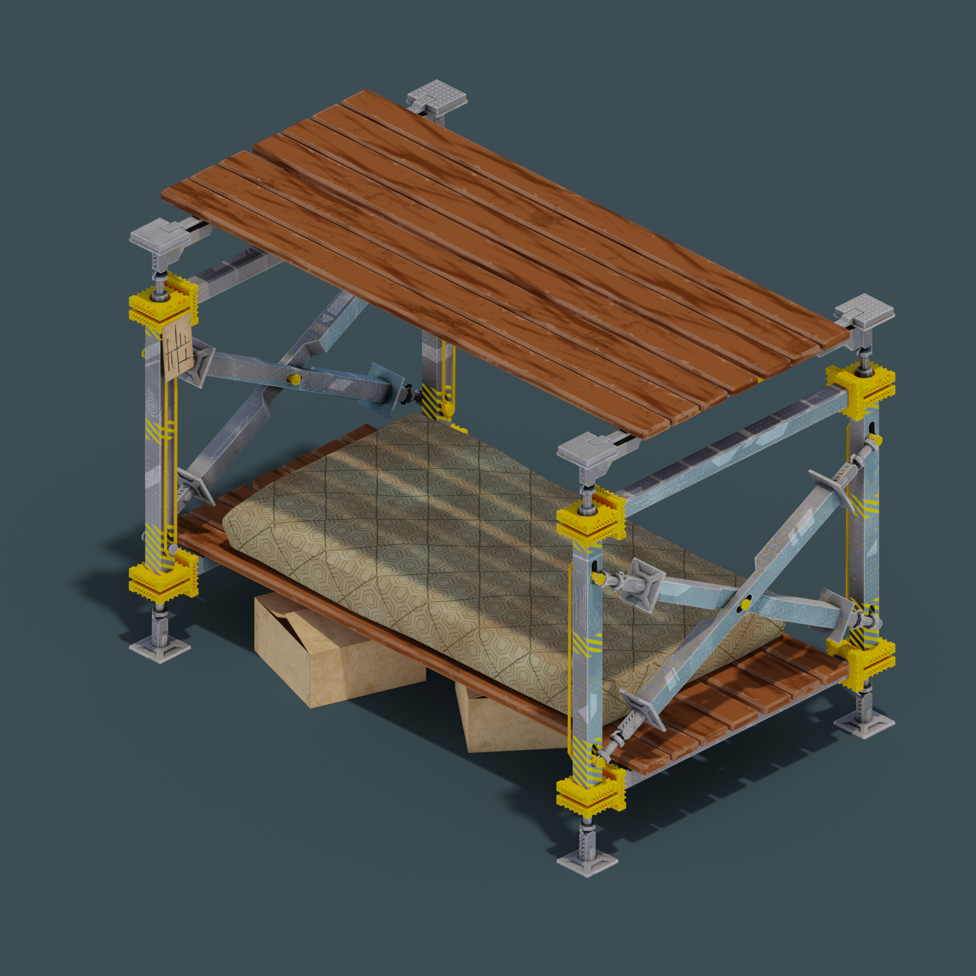 ArtStation - Scrap Bed