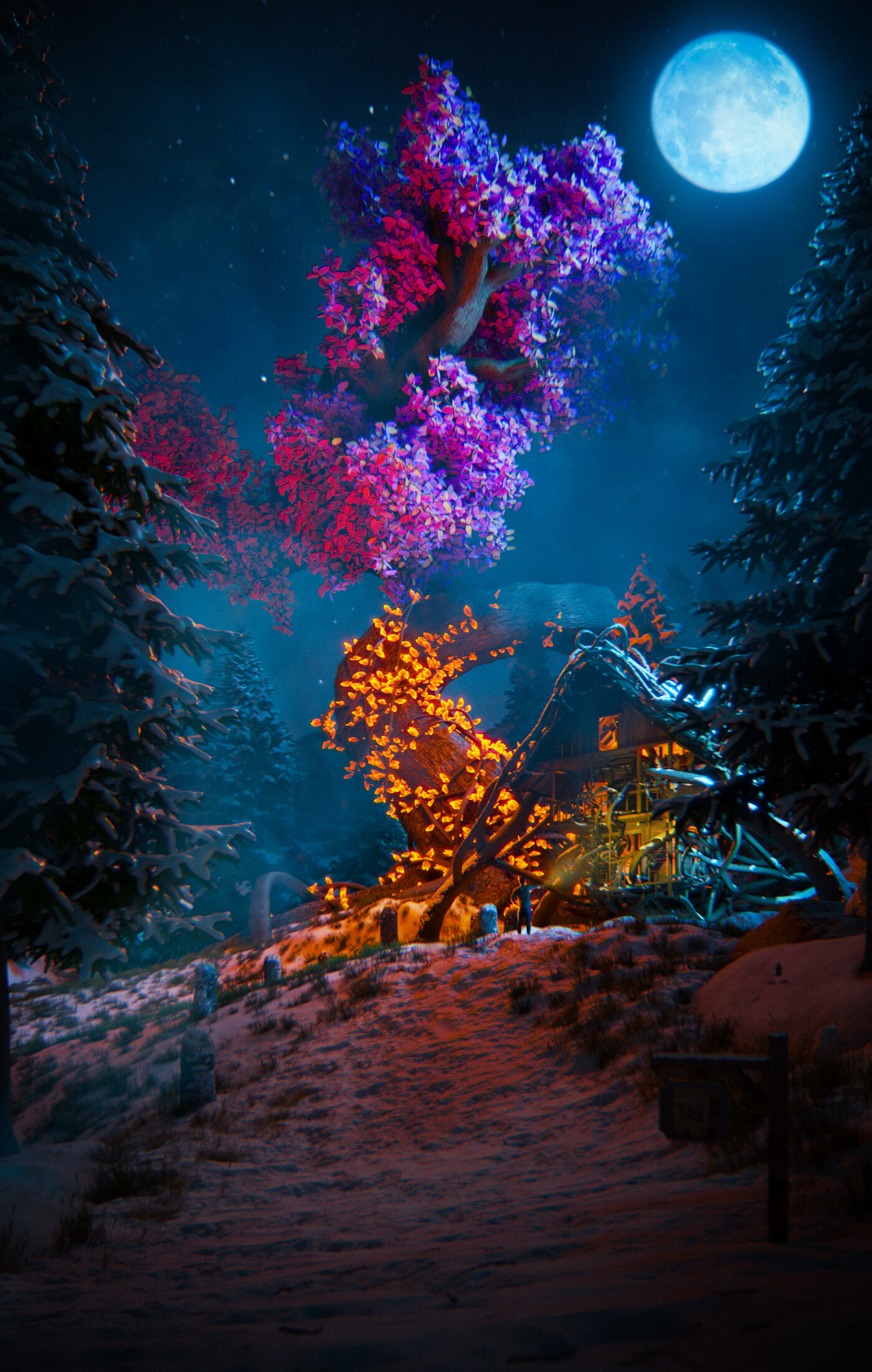 ArtStation - Witch Tree