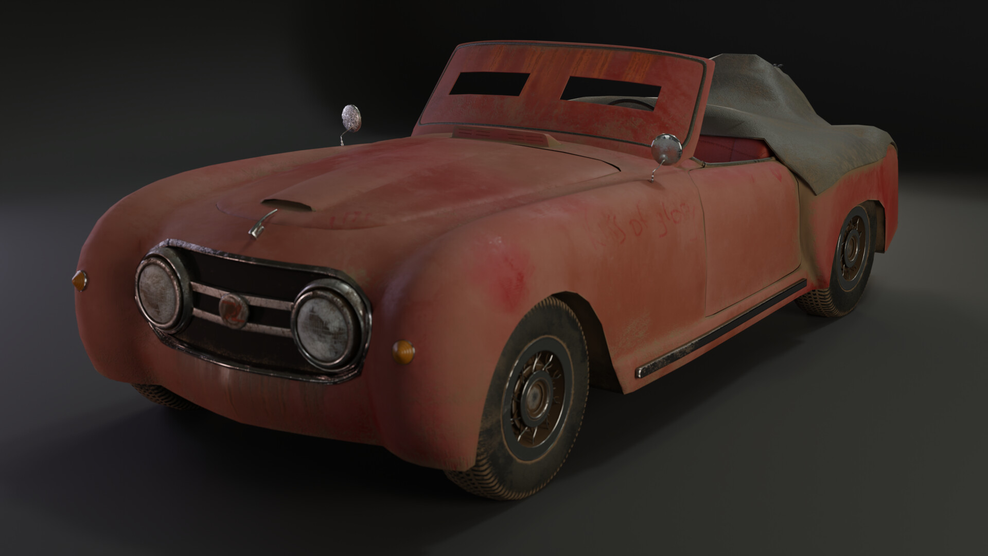 ArtStation - Post-apocalyptic car