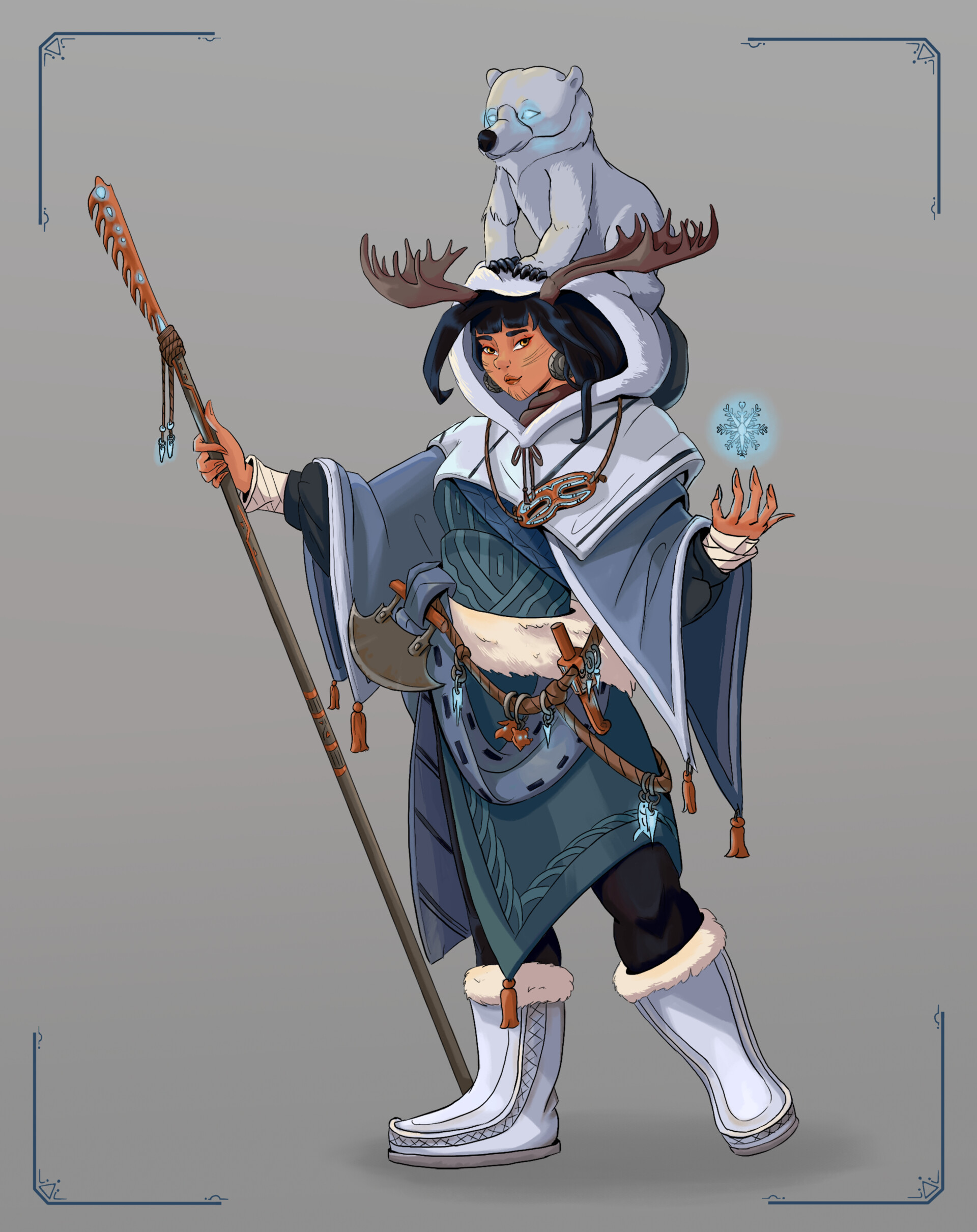 ArtStation - Spirit of Ice and Frost