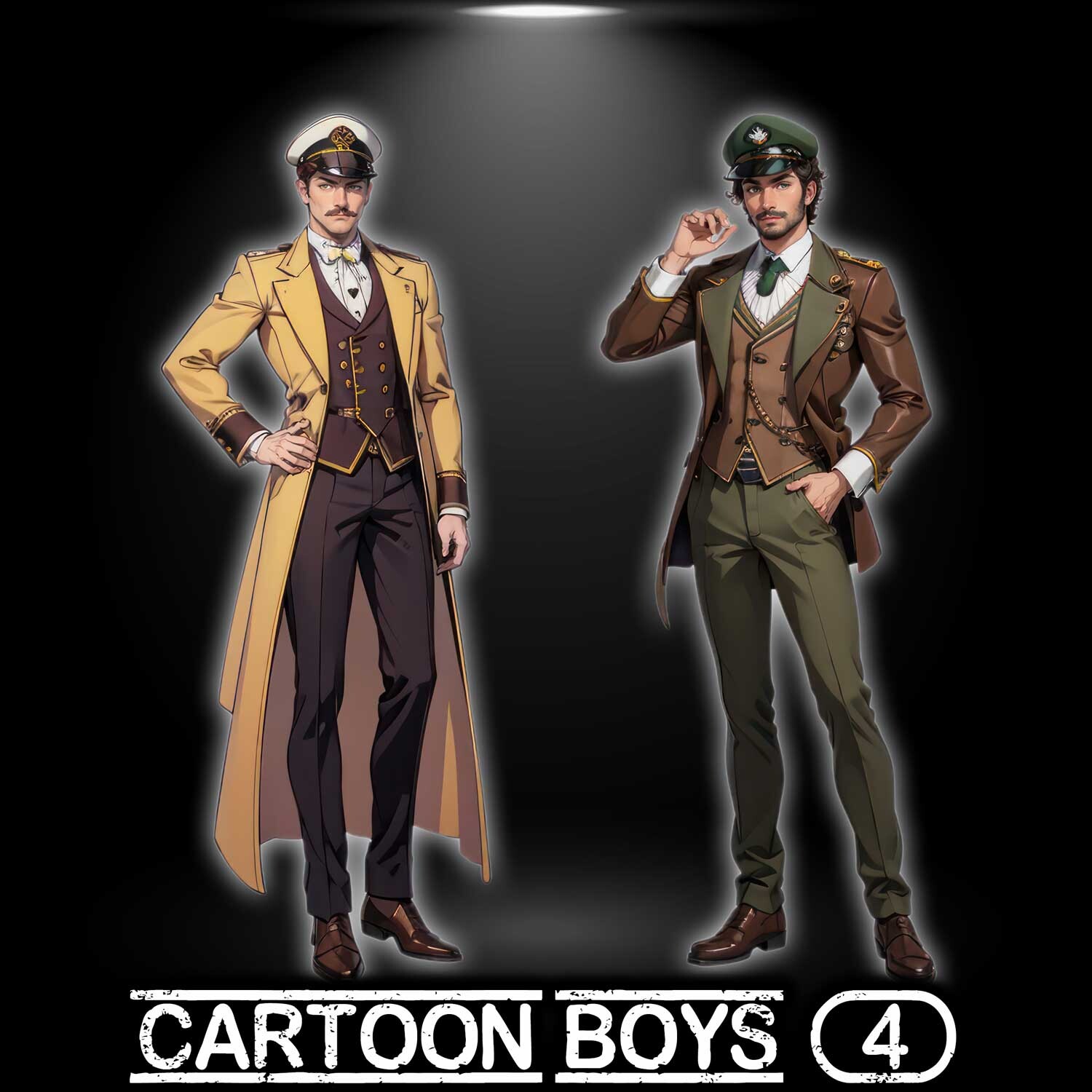 ArtStation - 460+ Cartoon Boys (Captain) Images Reference Pack - 4K ...