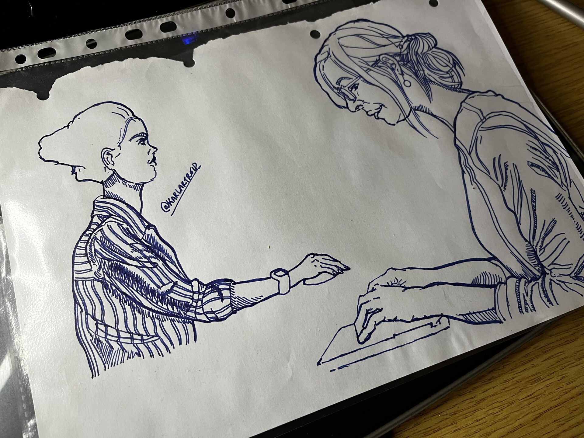 Karl Reid - Traditional Artwork by Karl Reid