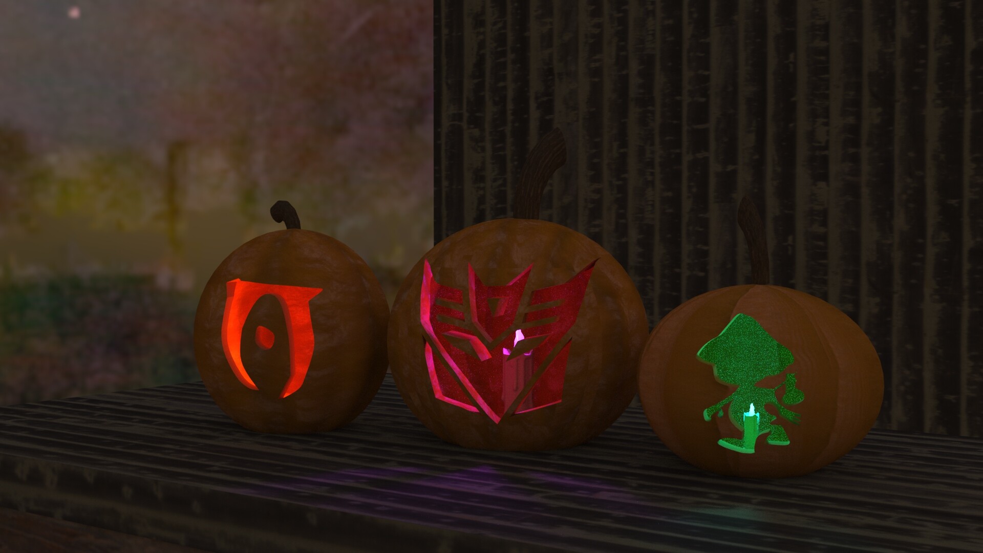 ArtStation - 3d Pumpkin