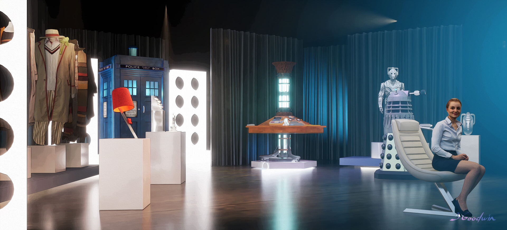 ArtStation - Dr Who Documentary spotlight - Production Designer Gary ...