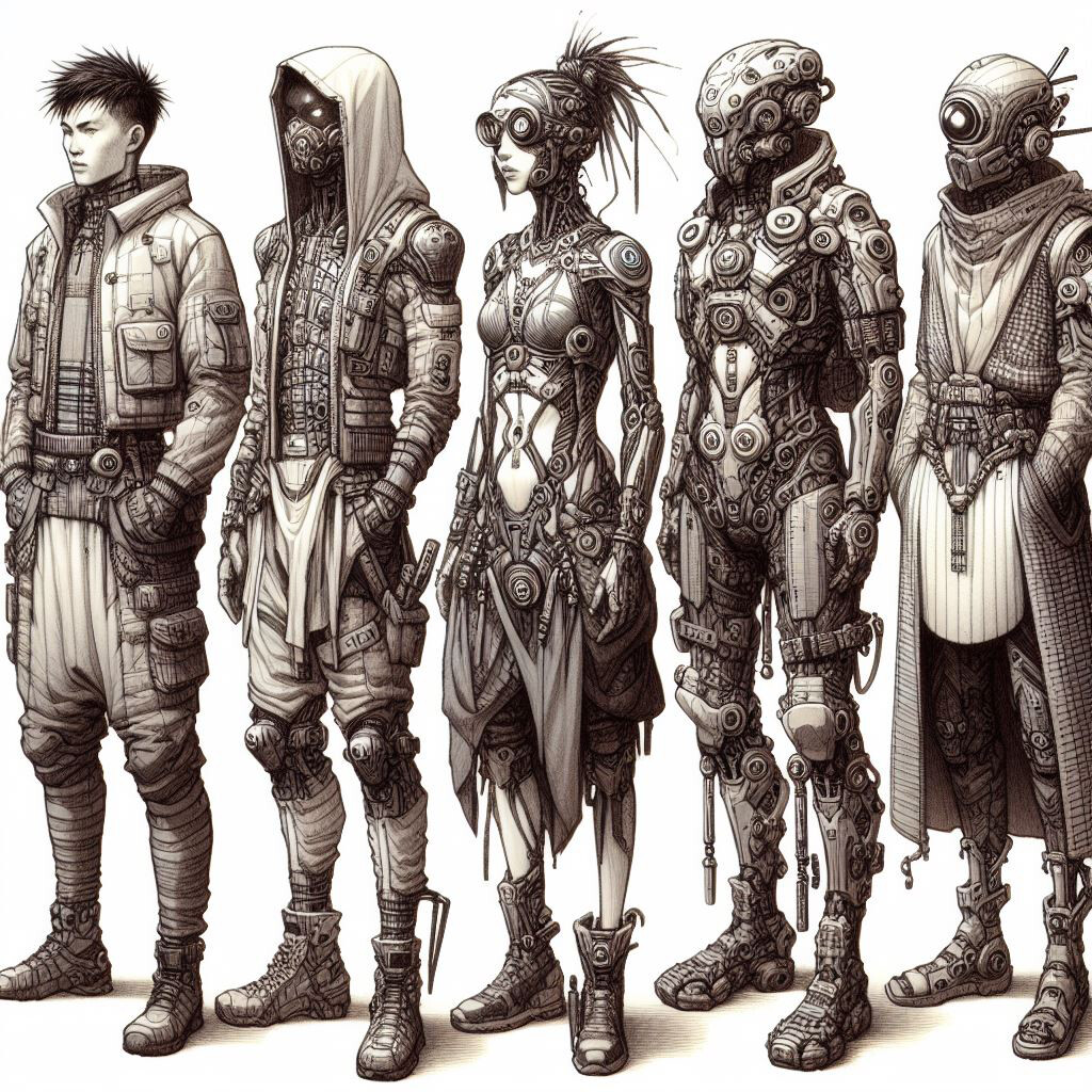 ArtStation - Sci-fi characters