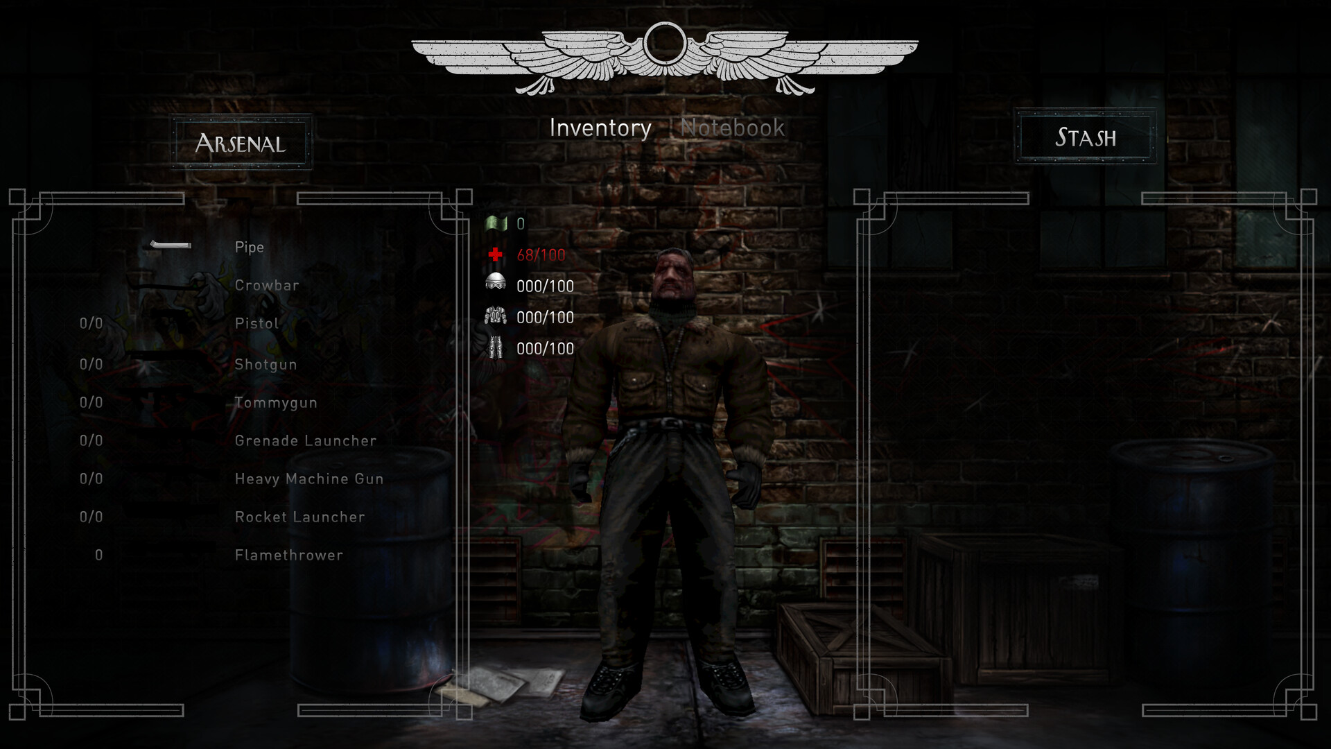 ArtStation - KINGPIN Reloaded inventory UI