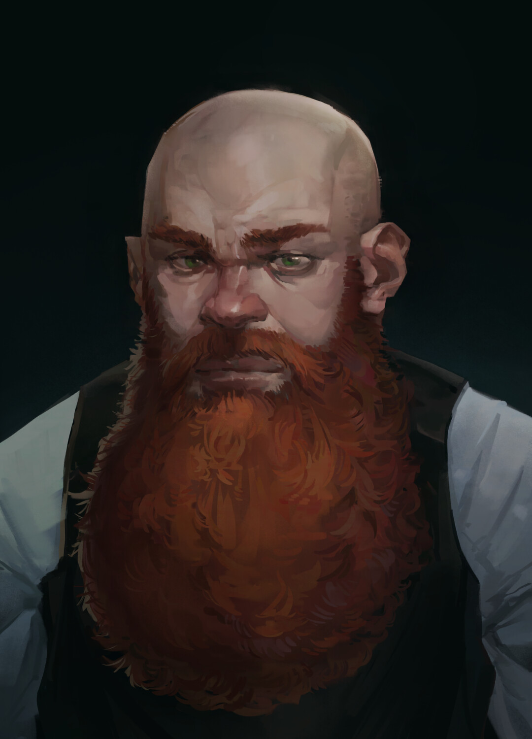 ArtStation - Old DnD Commission