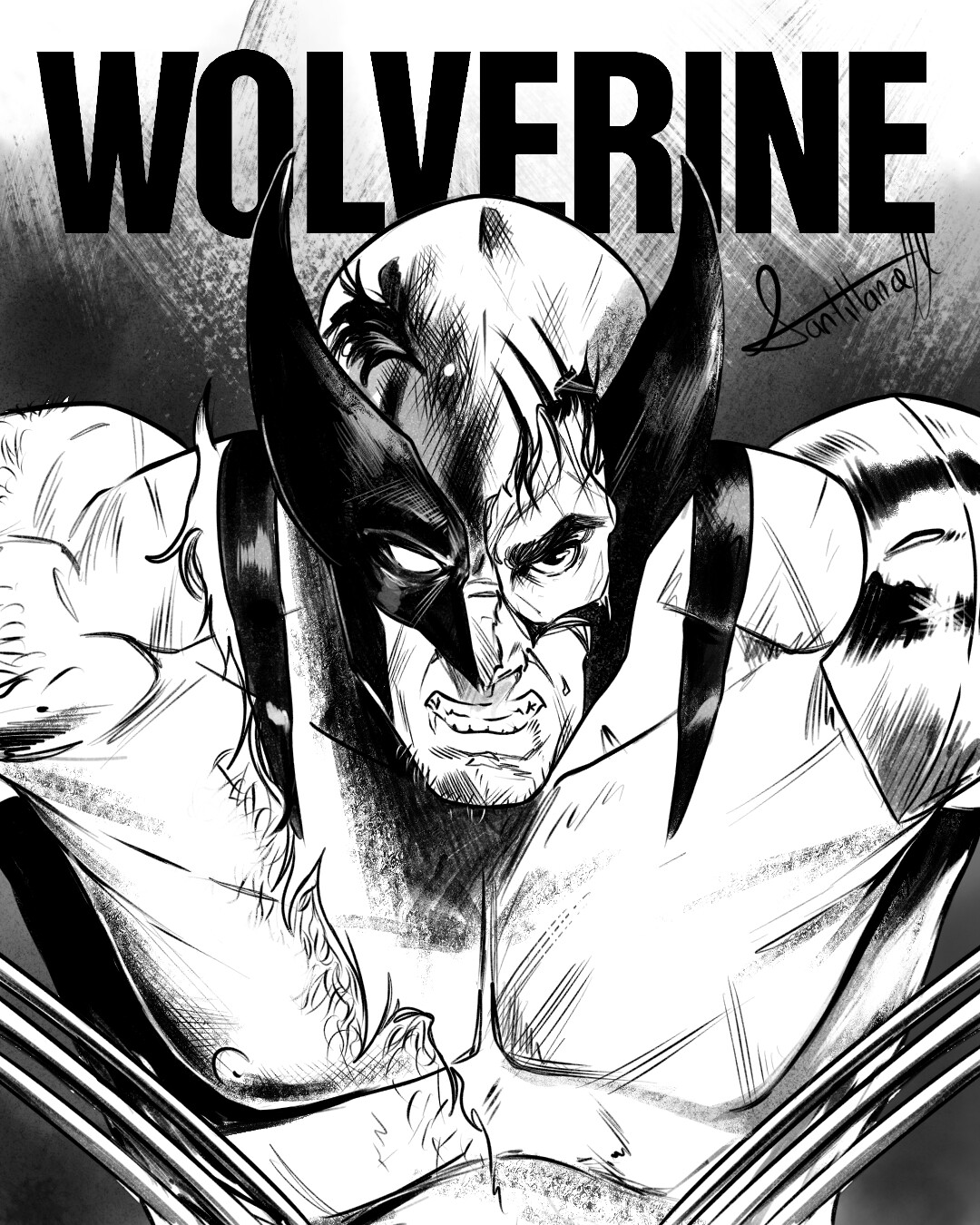 ArtStation - Wolverine Cover