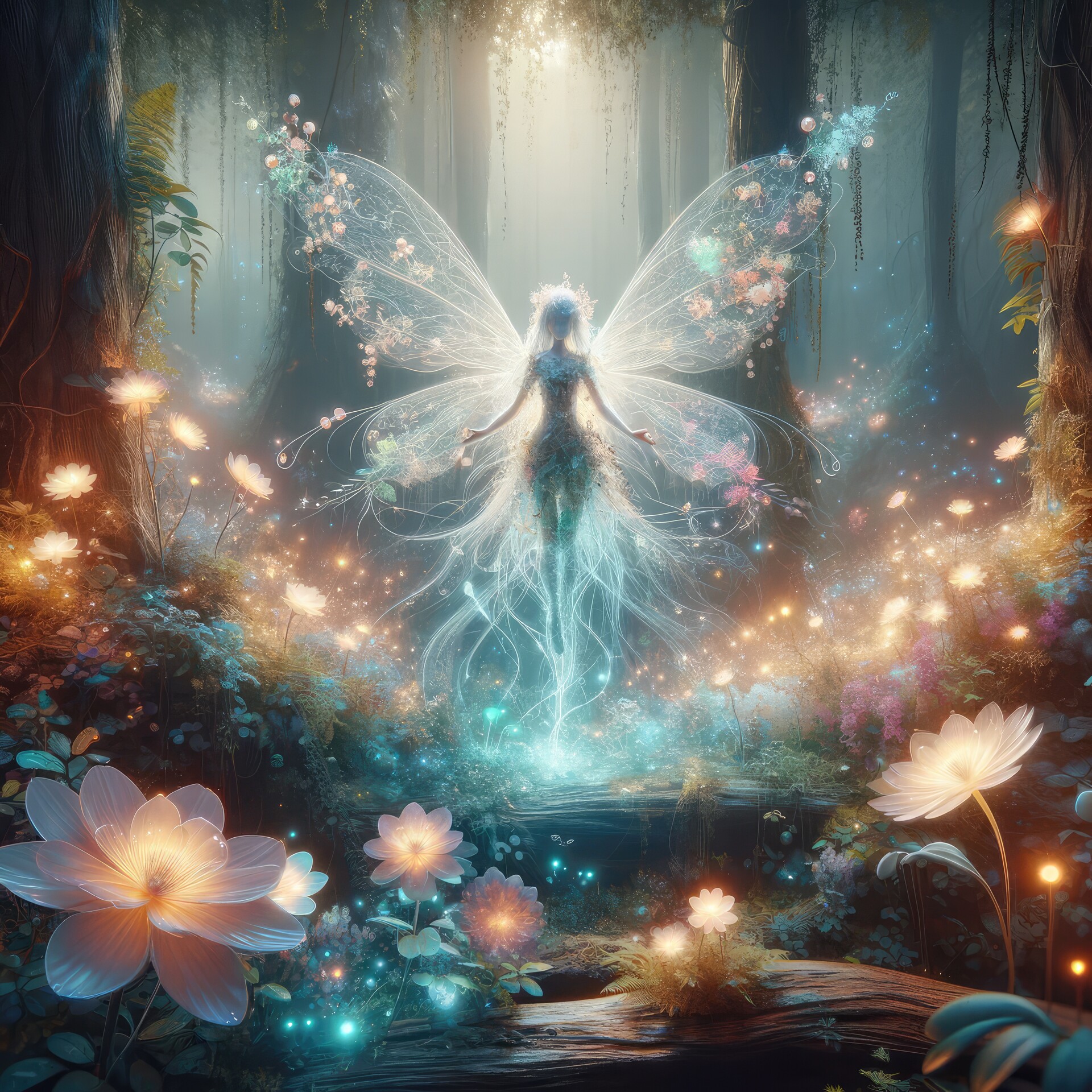 ArtStation - Enchanted Forest Fairy Whisper