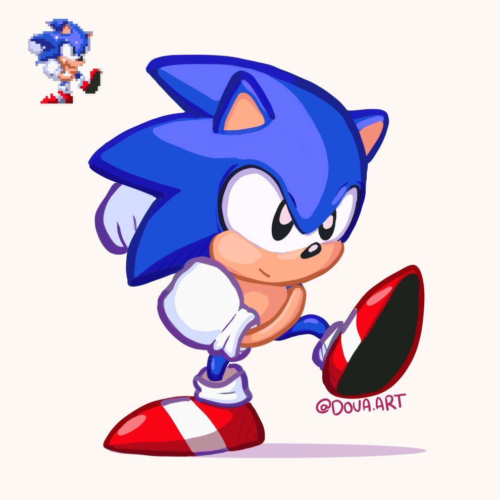 ArtStation - Sonic Sprites Redraw