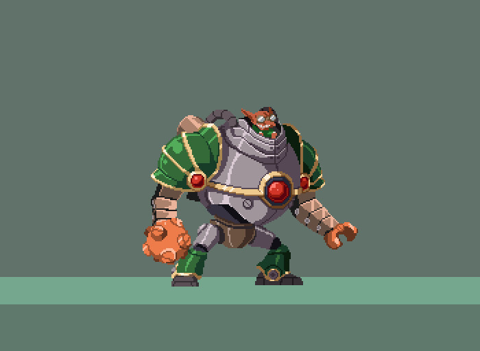 ArtStation - Mecha Character Animations for WayForward
