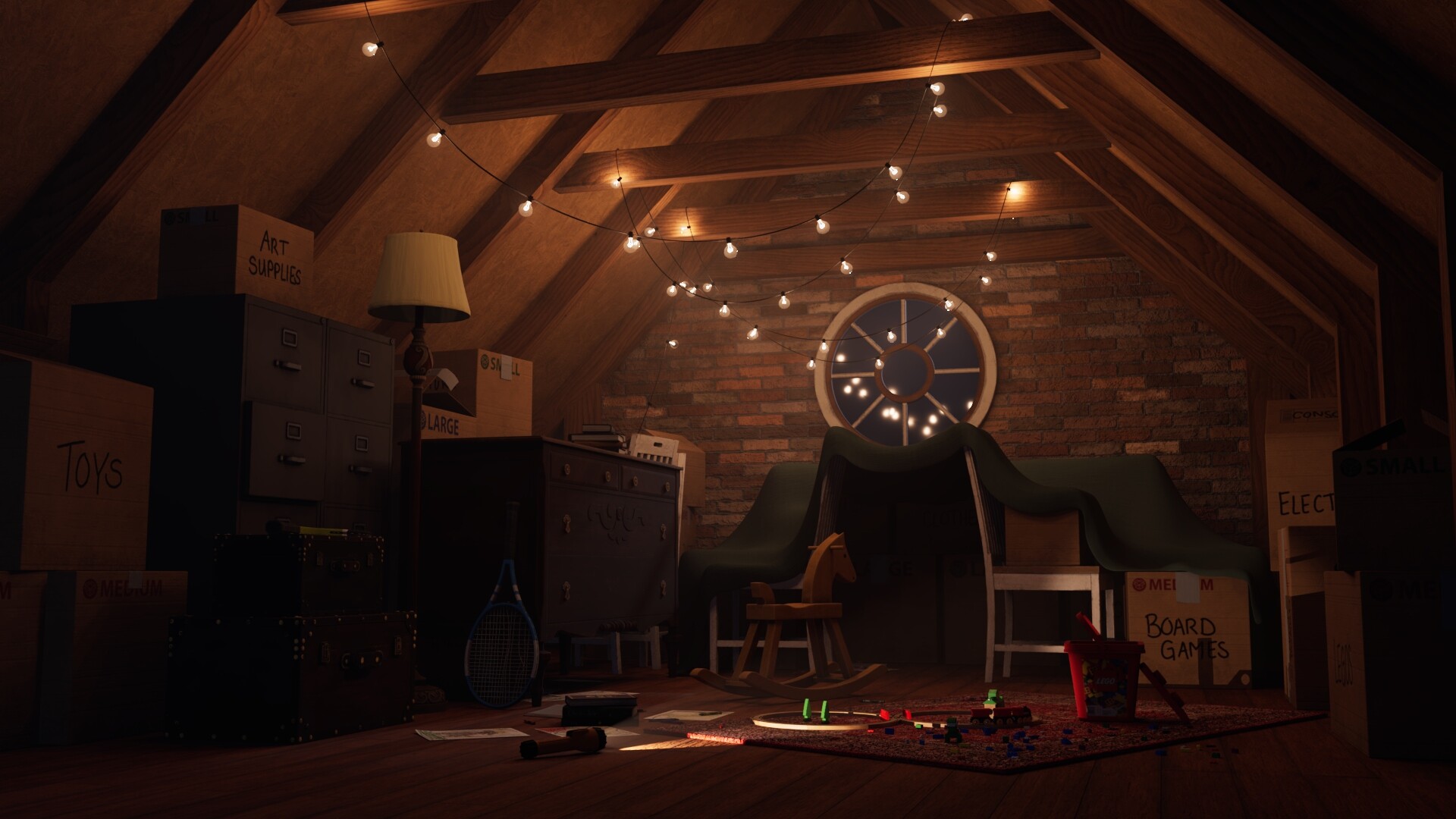 ArtStation - The Attic