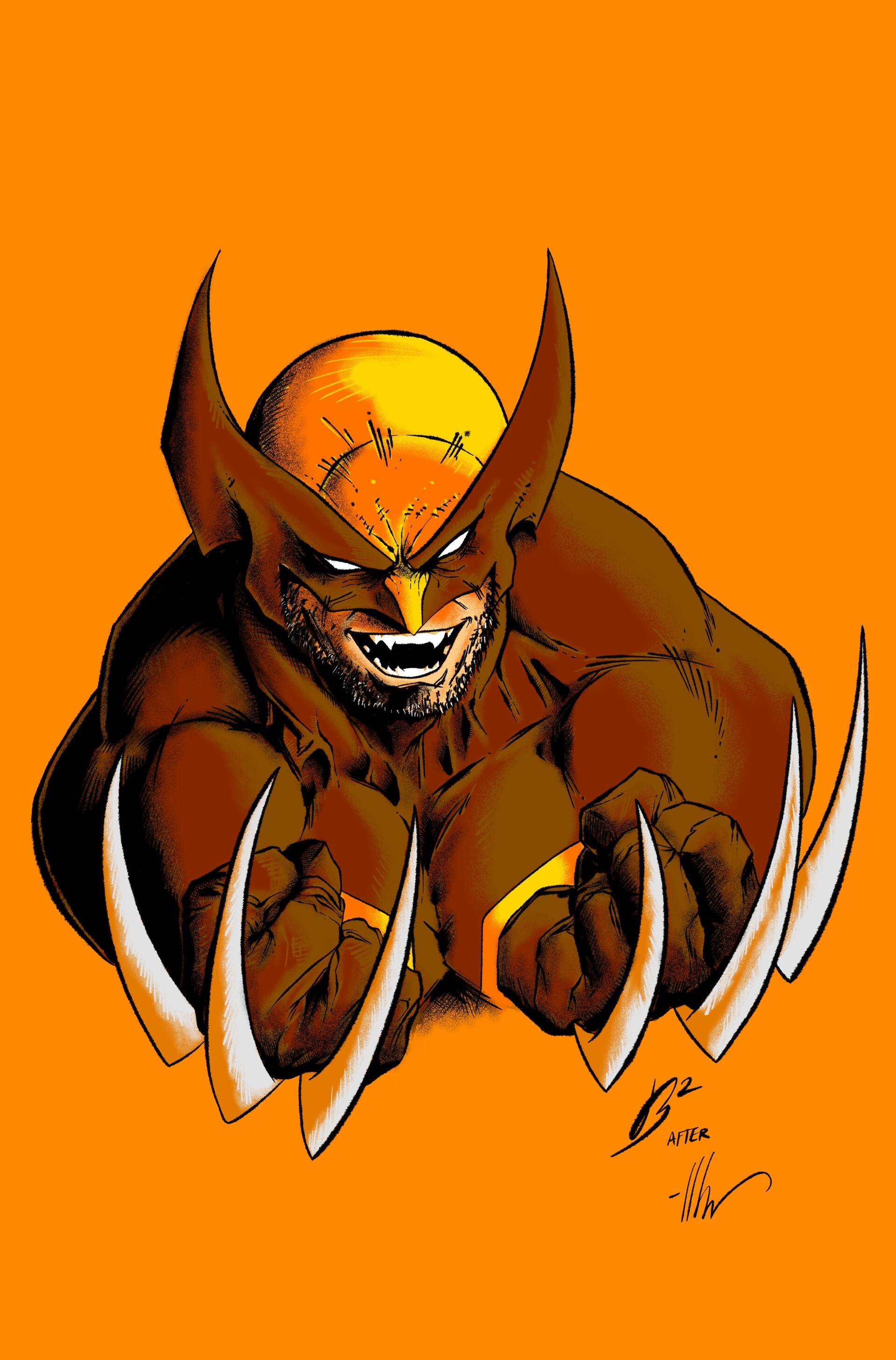 ArtStation - Brown Suit Wolverine