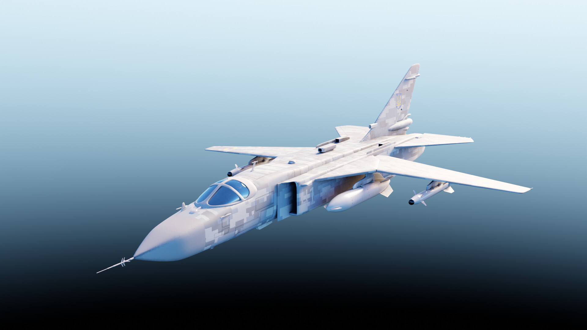 ArtStation - Su-24 of the Ukrainian Armed Forces