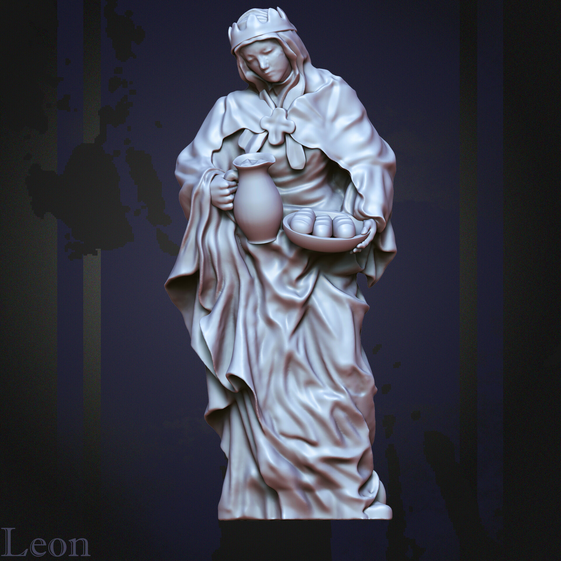 ArtStation - Saint Elizabeth