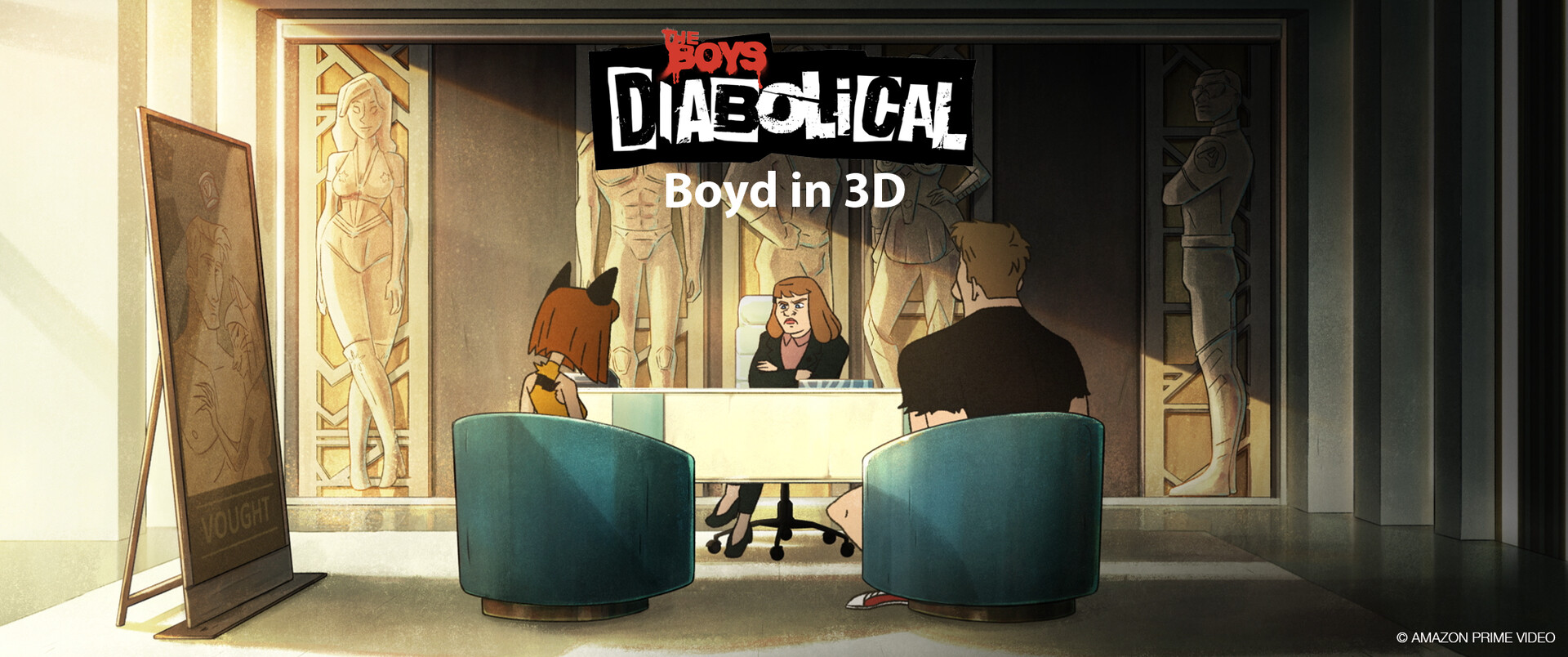 ArtStation - The Boys Diabolical Ep4 Boyd in 3D (2021)