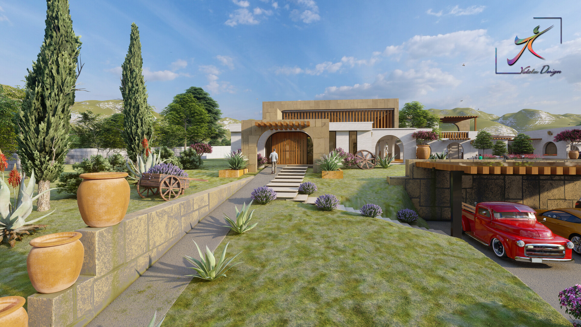 ArtStation - CASA TIPO-HACIENDA