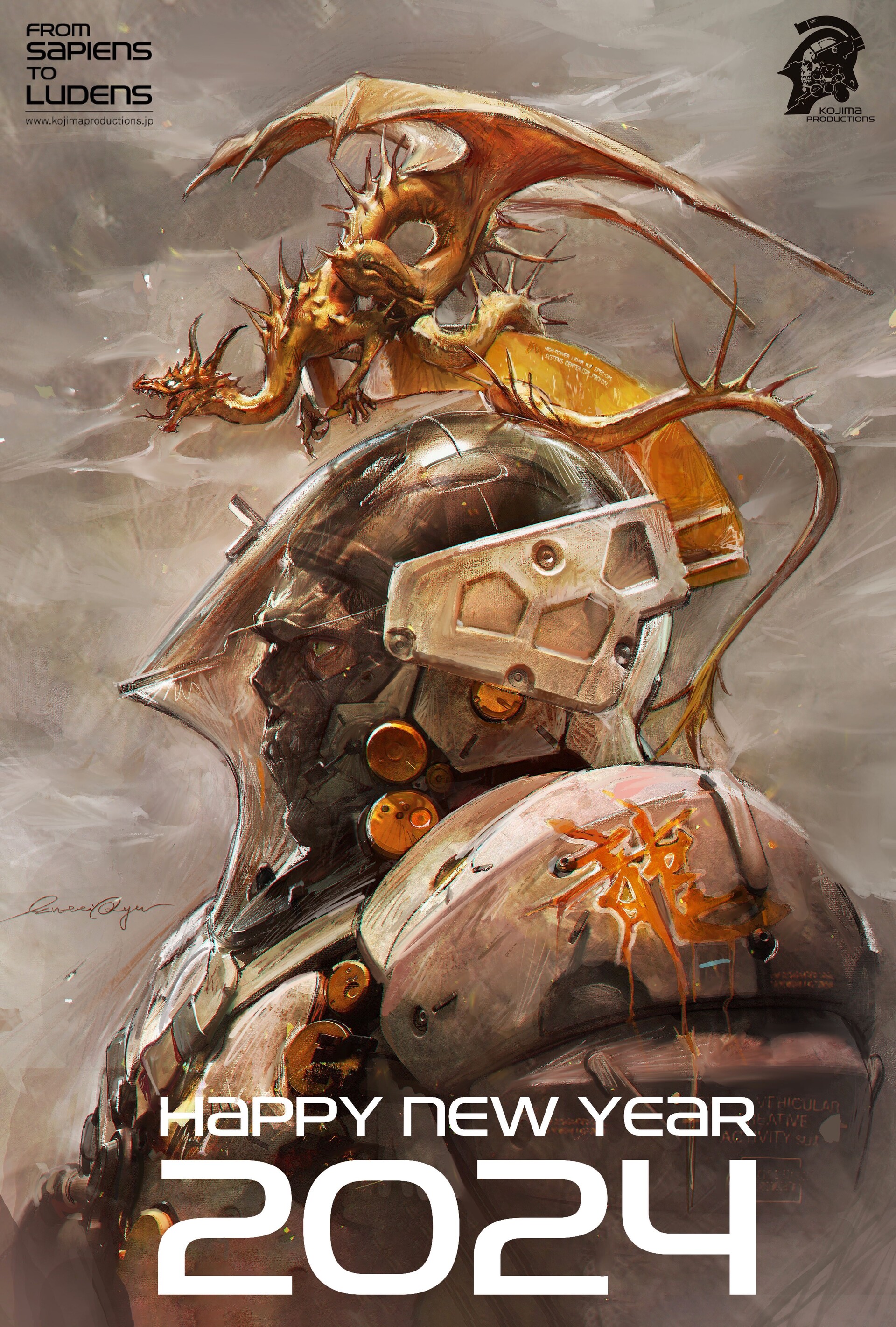 ArtStation - KJP New Year Illustration