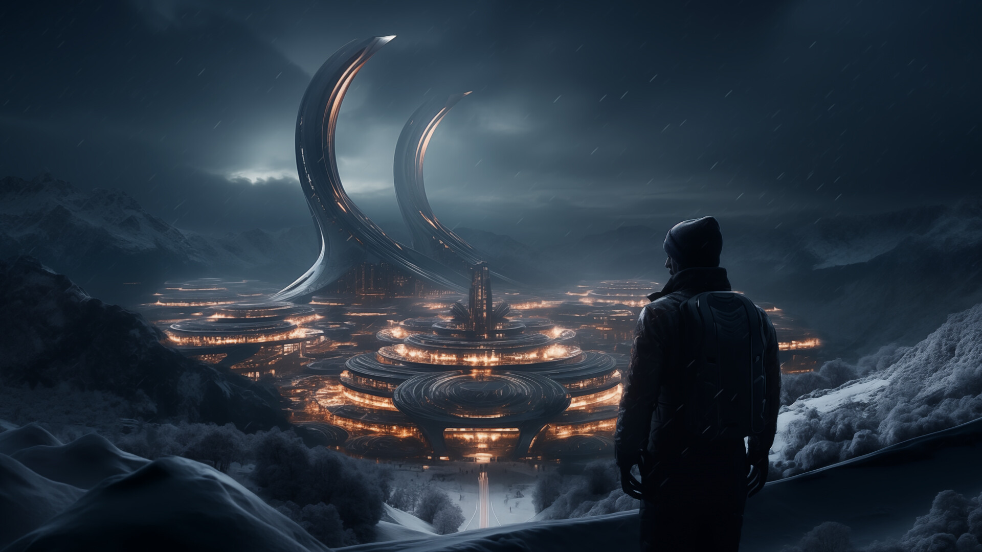 ArtStation - Snow City