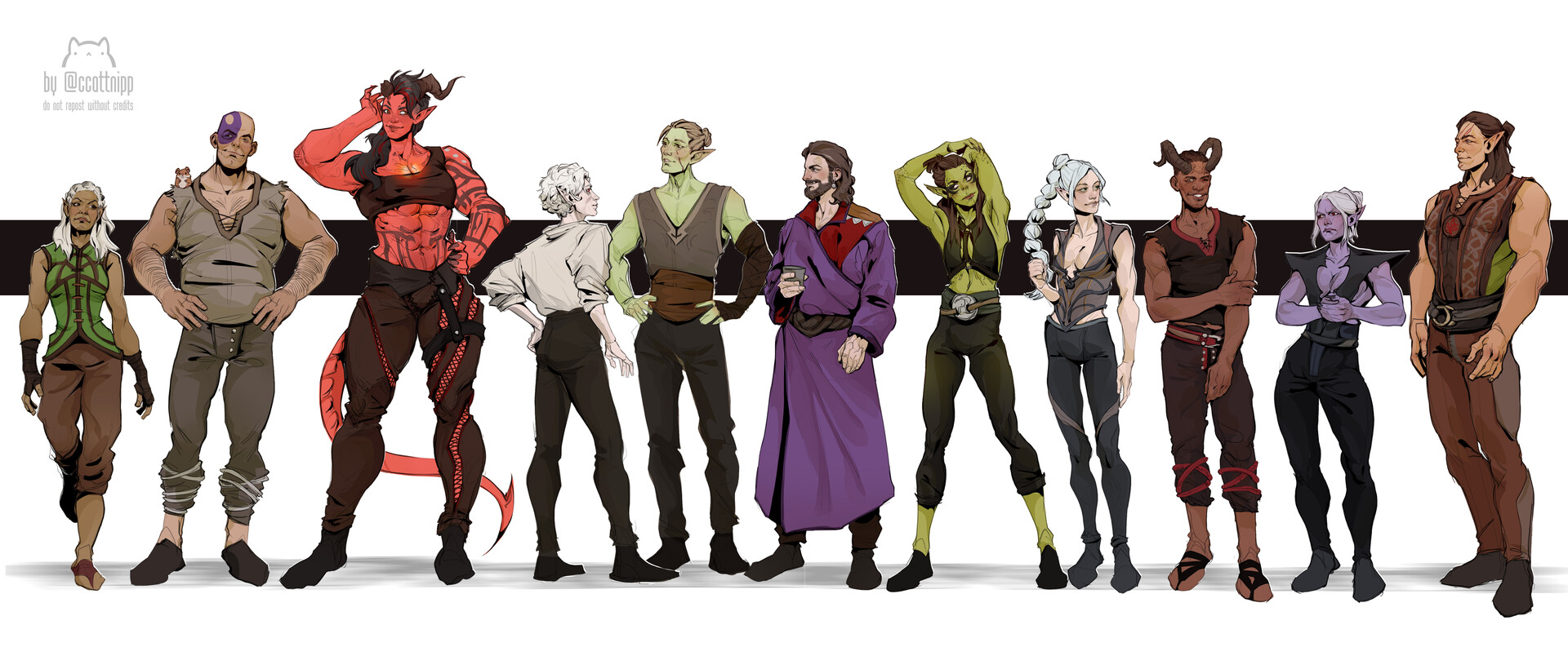 ArtStation - Baldur's Gate 3 Companions