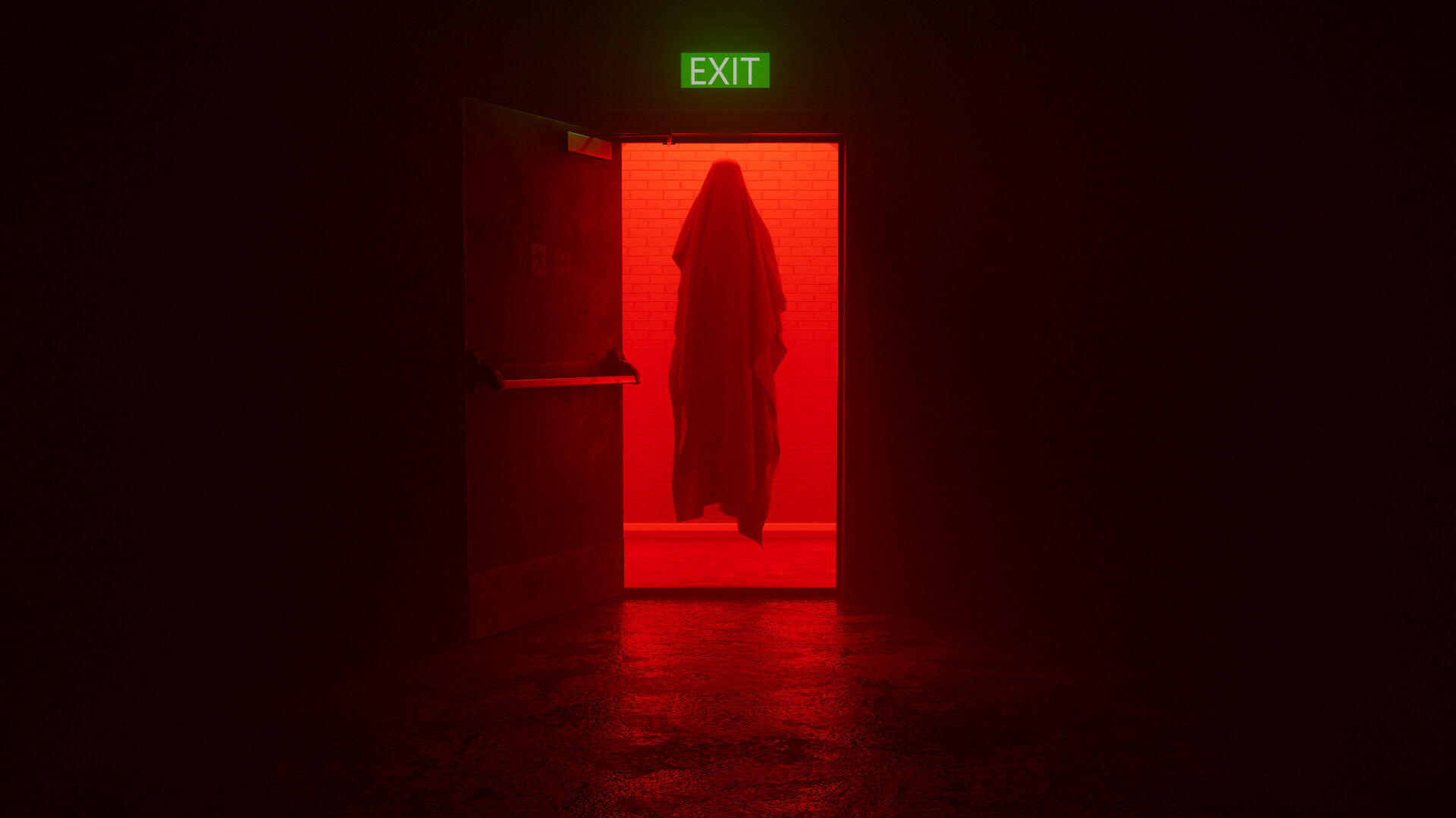 ArtStation - Ghost at the door