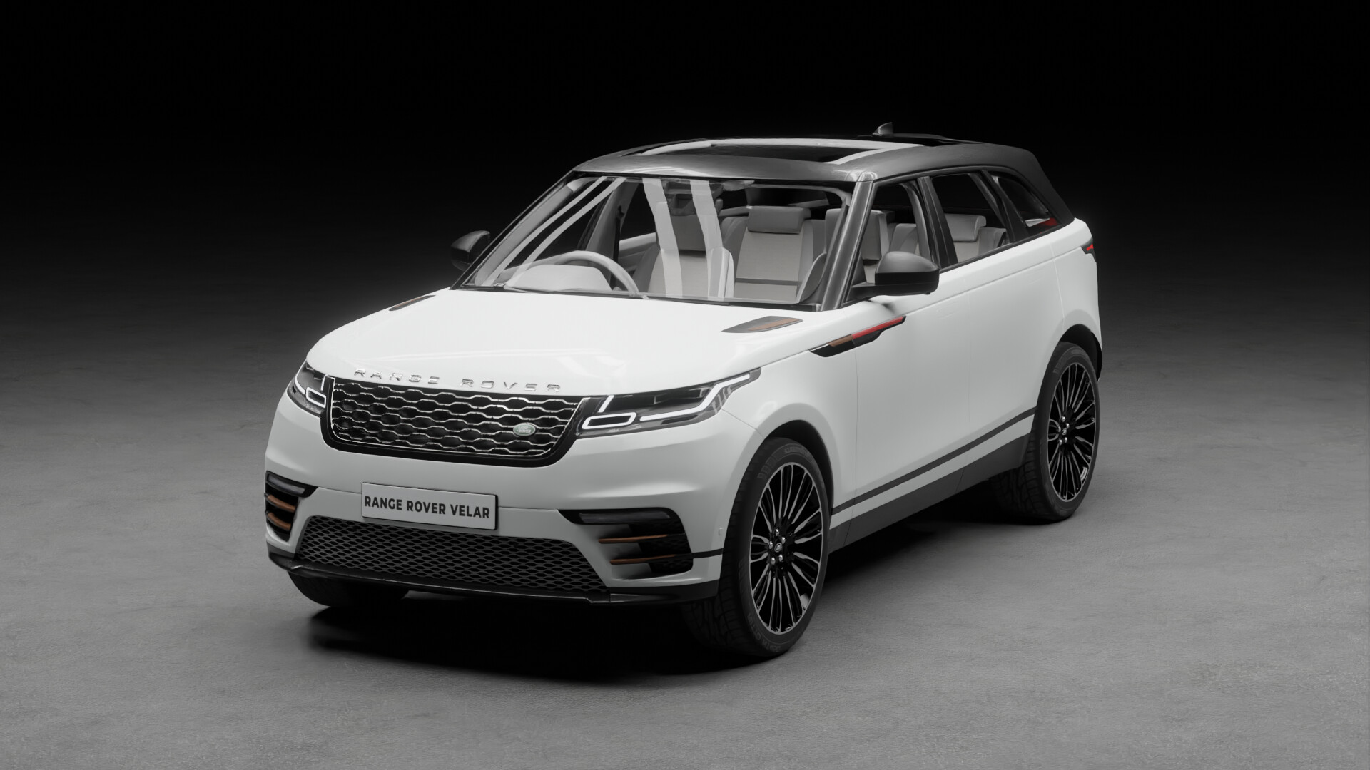 ArtStation - Range Rover Velar 2018 3D Model