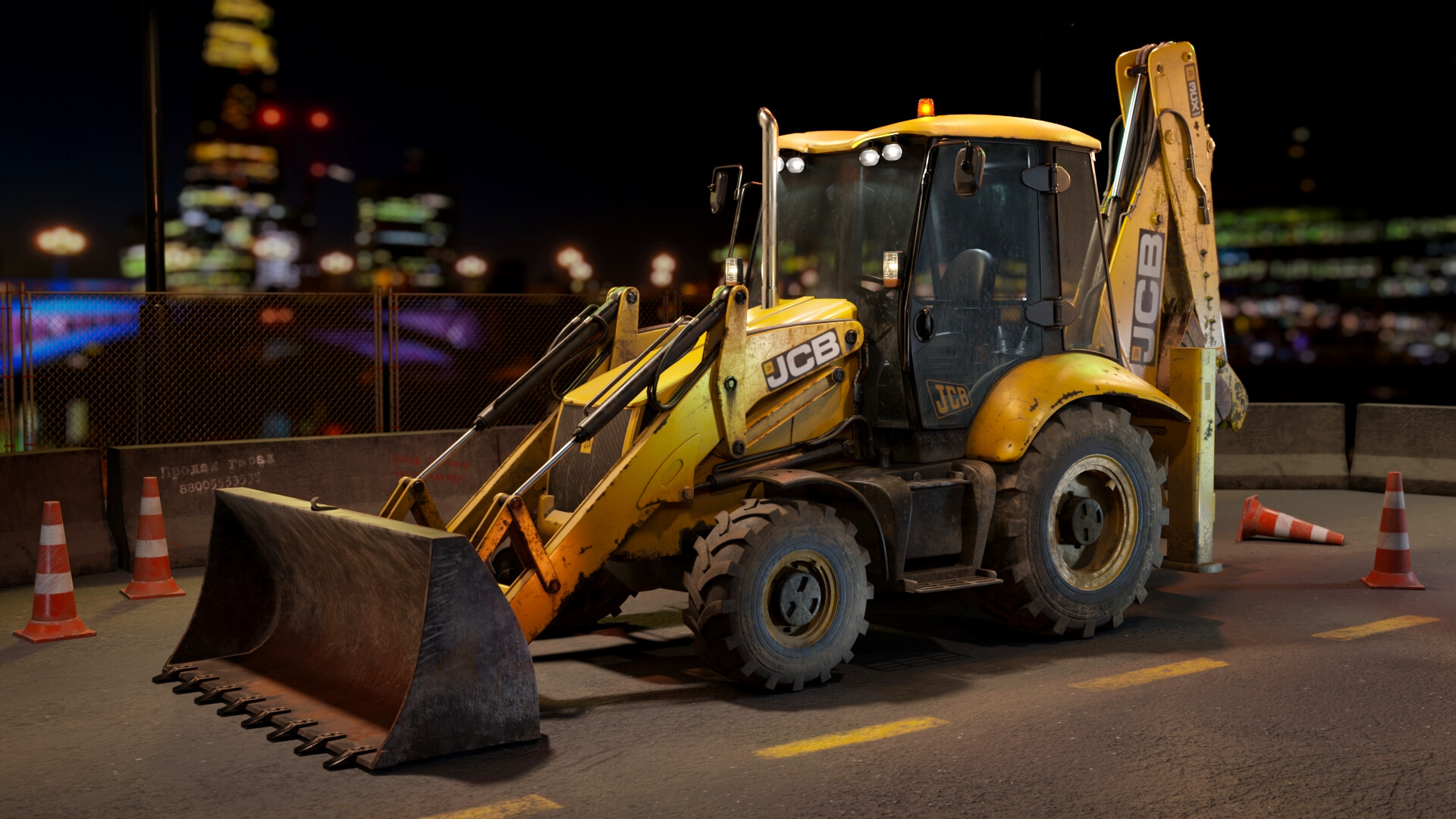 ArtStation - JCB-3CX