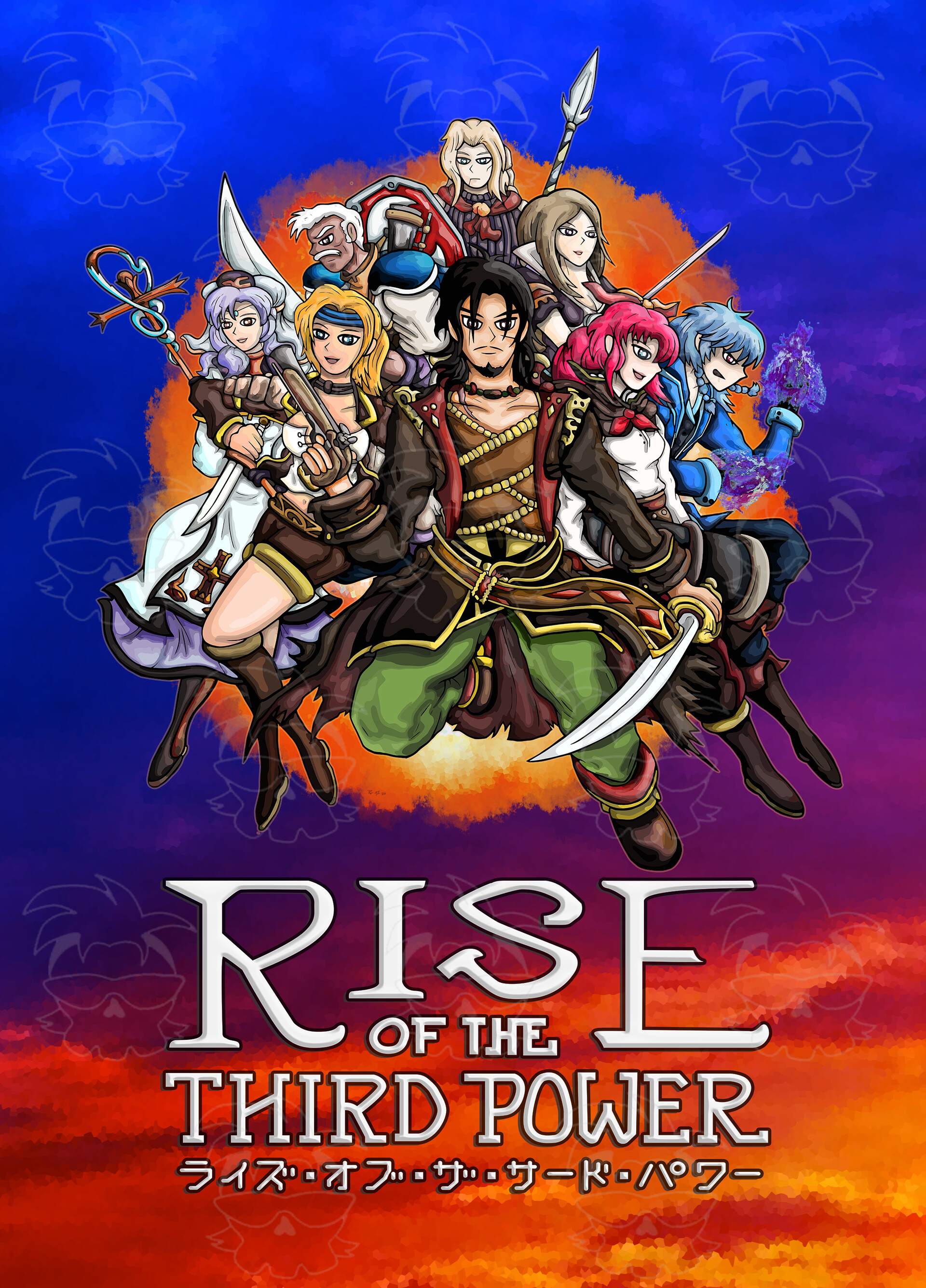 ArtStation - Rise of the Third Power Heroes