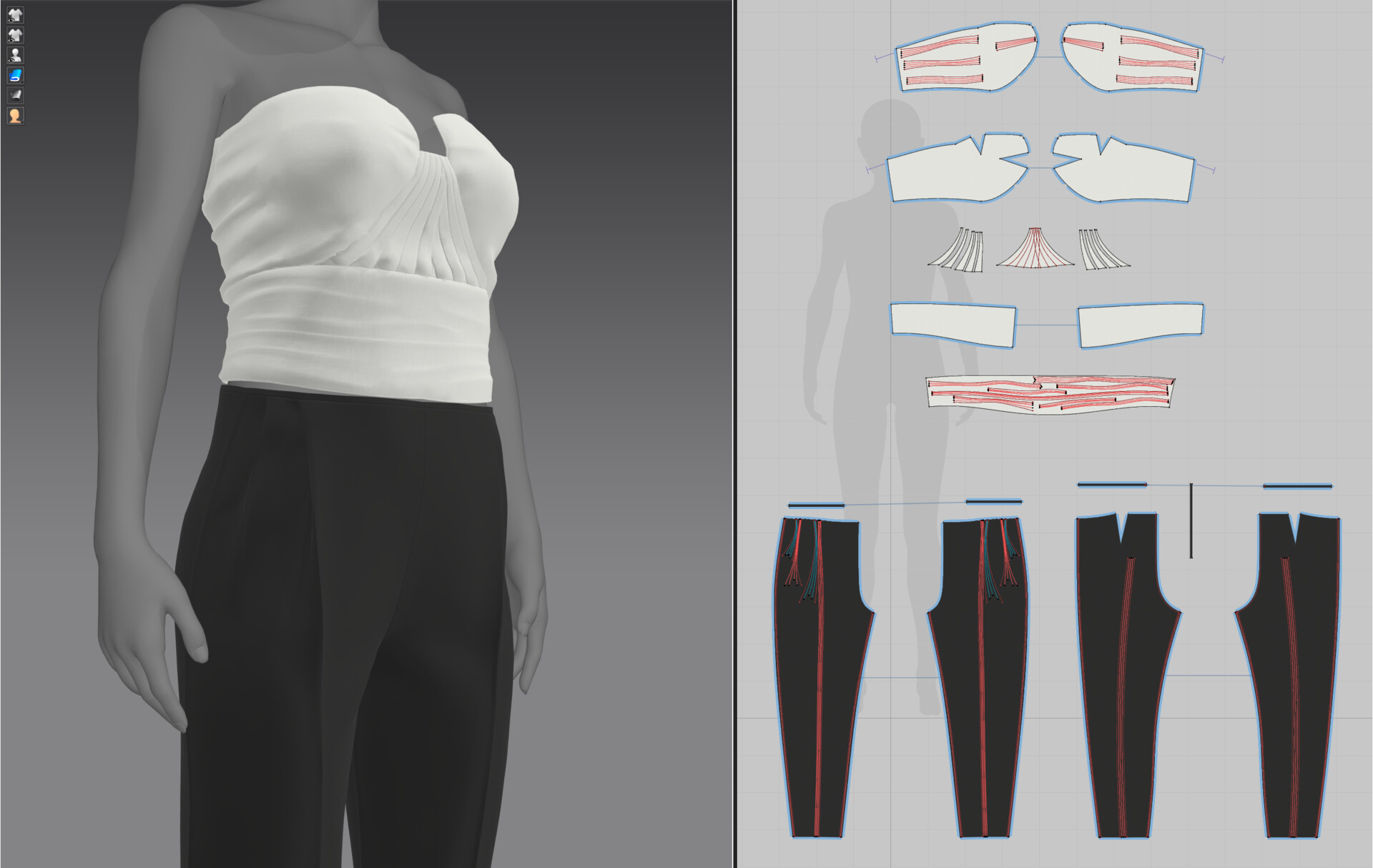 ArtStation - Female High Fashion Clothes Designs