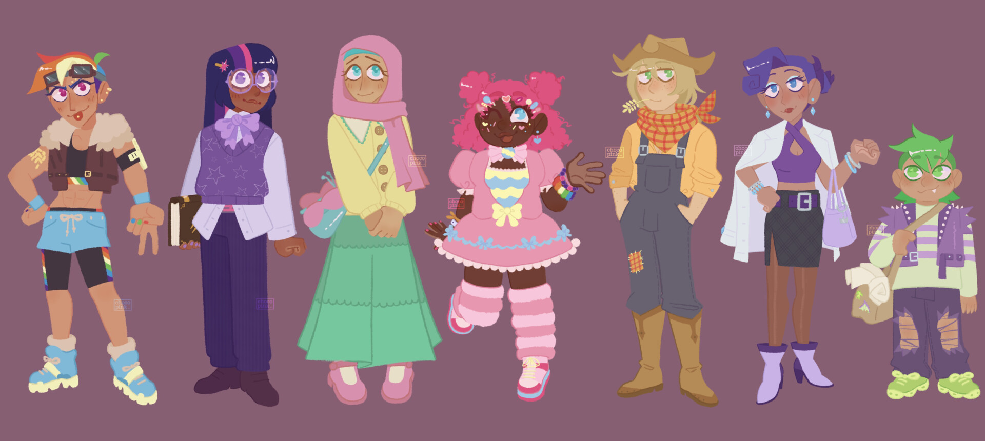 ArtStation - MLP Human Designs