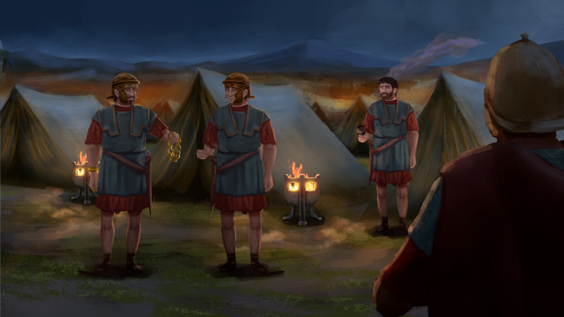 ArtStation - Roman Camp