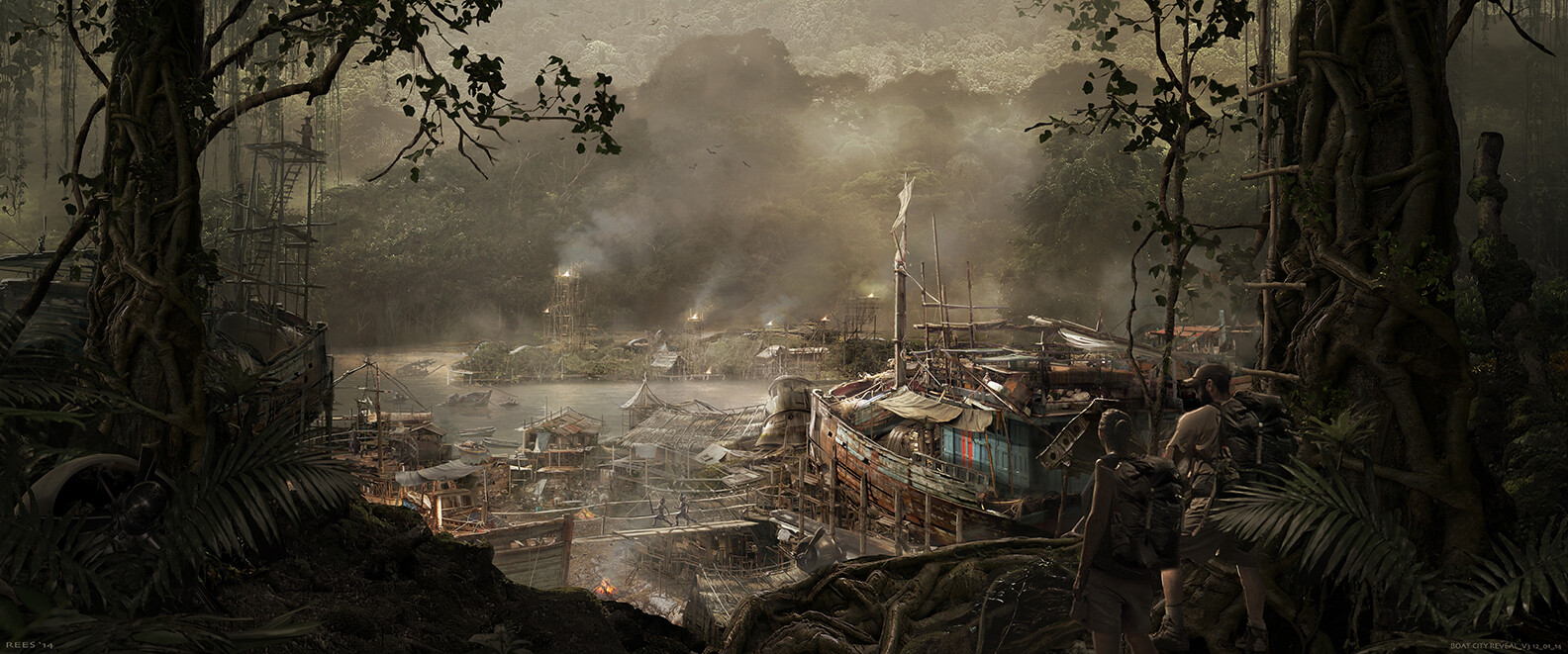 ArtStation - Kong: Skull Island Concept Art