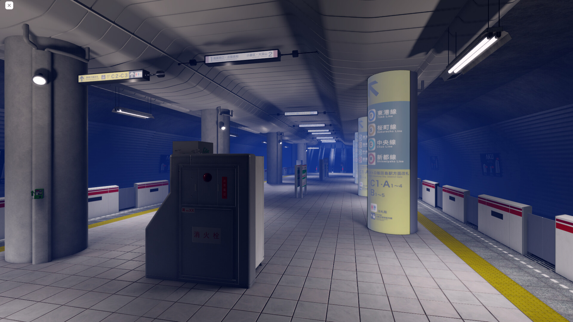 ArtStation - Train station