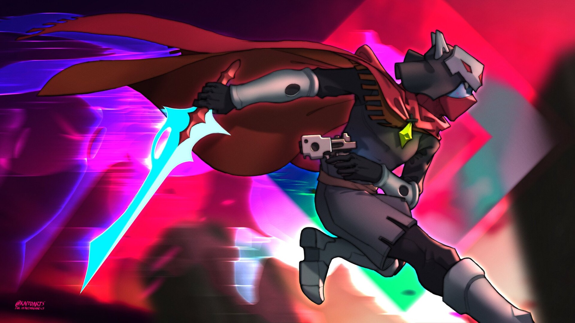 ArtStation - Hyper Light Drifter/Heart Machine Tribute