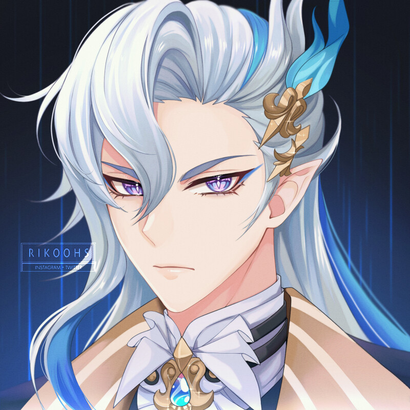 ArtStation - Genshin Impact - Neuvillette