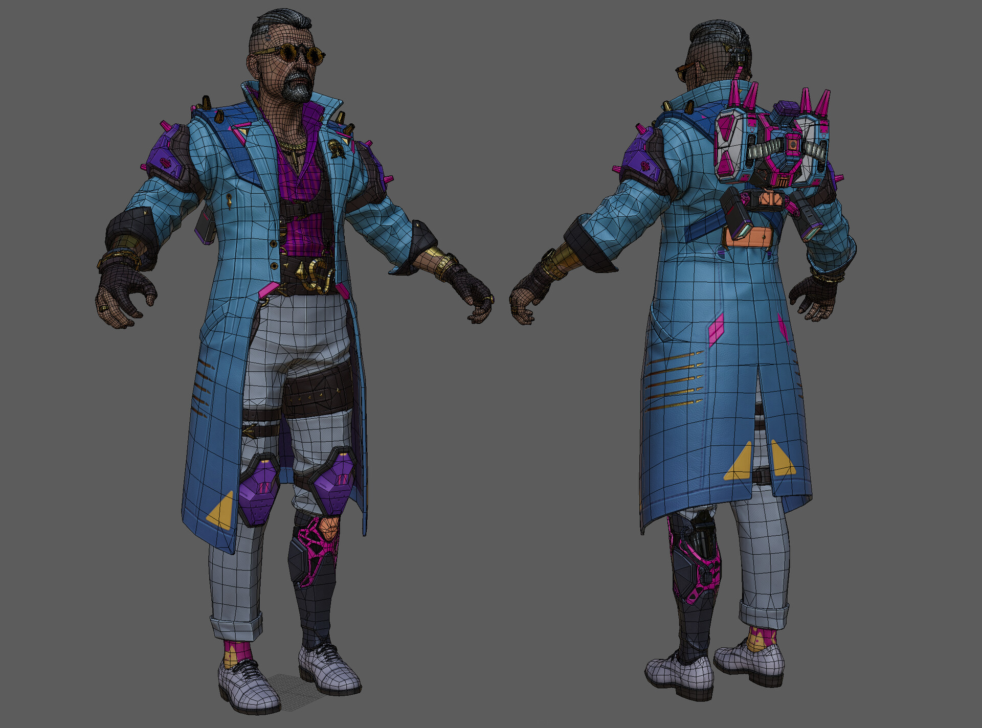 Liz Edwards - Character Artist - APEX - Ballistic - Vice Grip / Neon Sunset / Scarlet Sicario